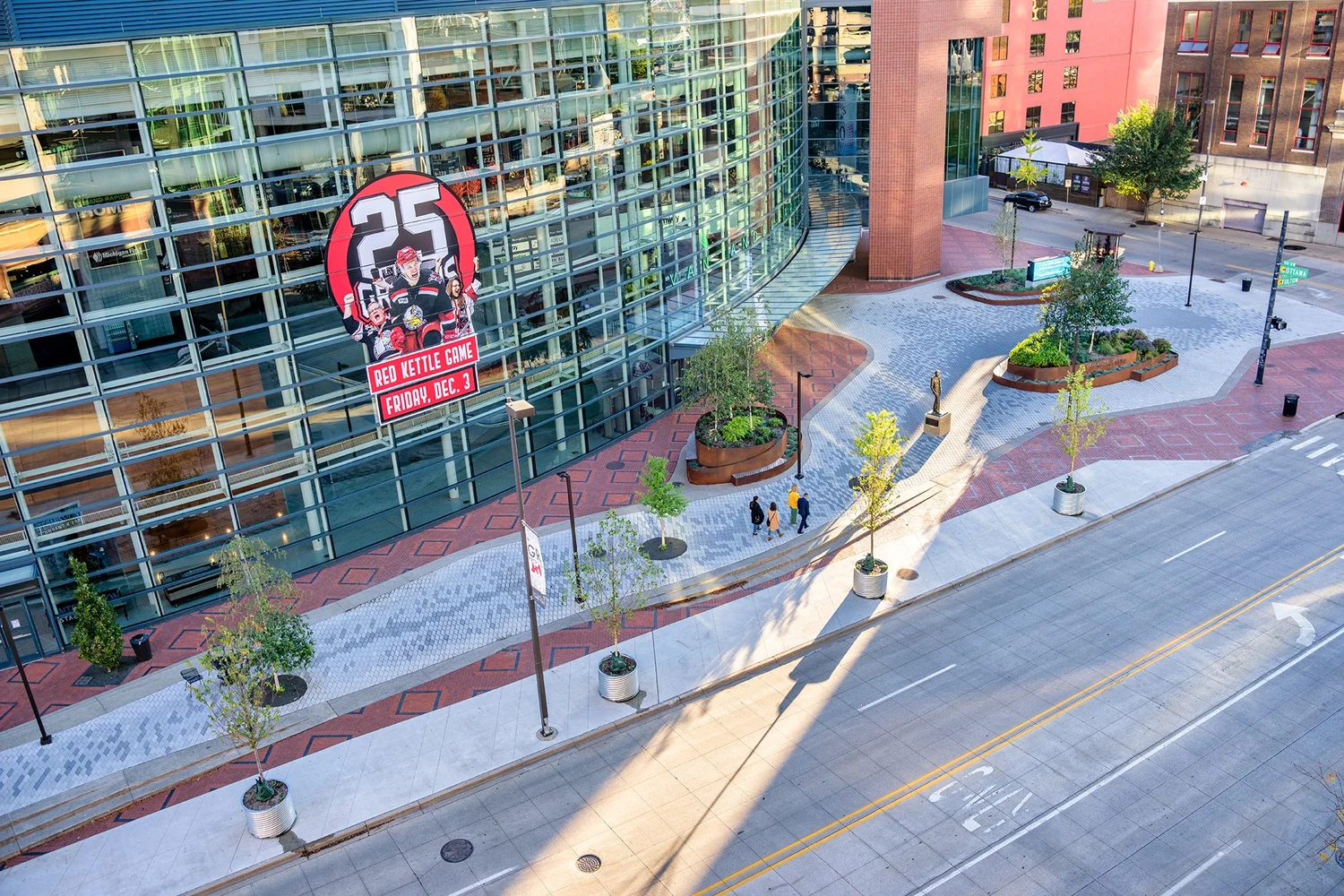 Van Andel Arena Plaza and Alley — MKSK | Planning, Urban Design ...