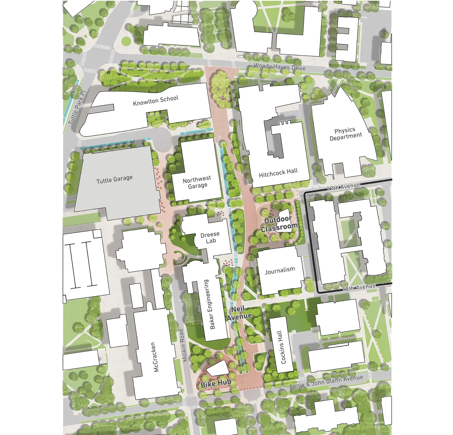 The Ohio State University Framework Plan 3.0 — MKSK | Planning, Urban ...