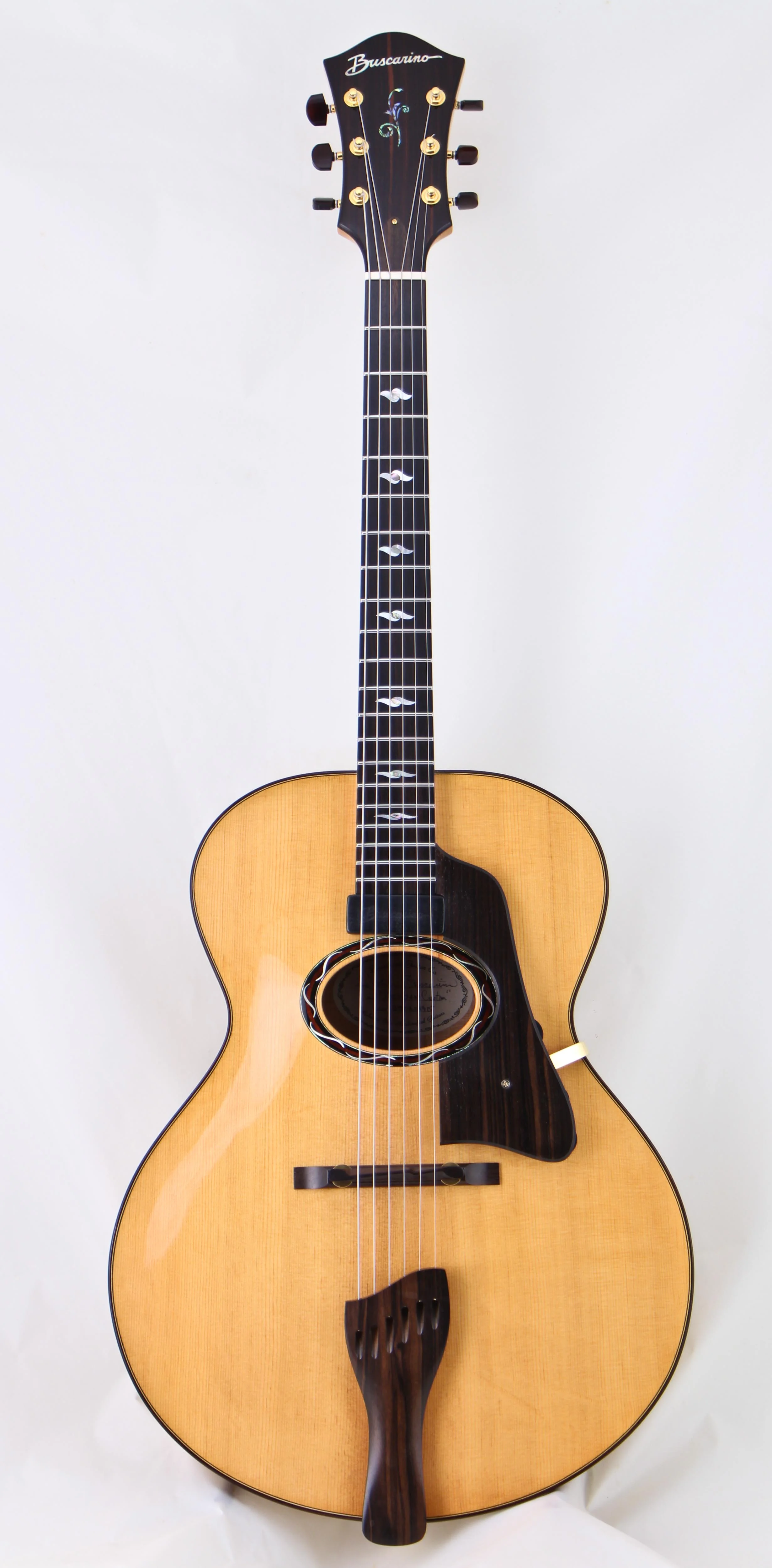 used oval hole artisan — Buscarino Guitars