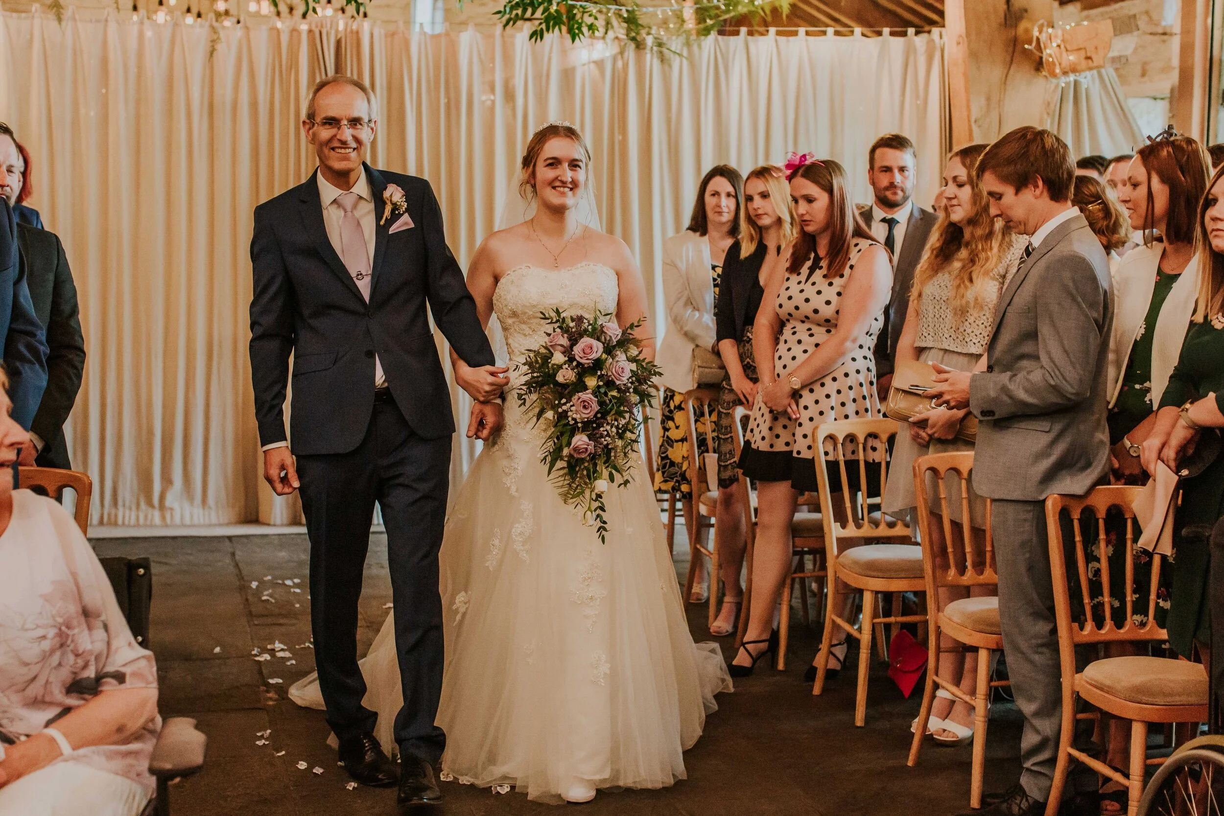 Airedale Barn at East Riddlesden Hall Wedding | Maddie Farris Photography