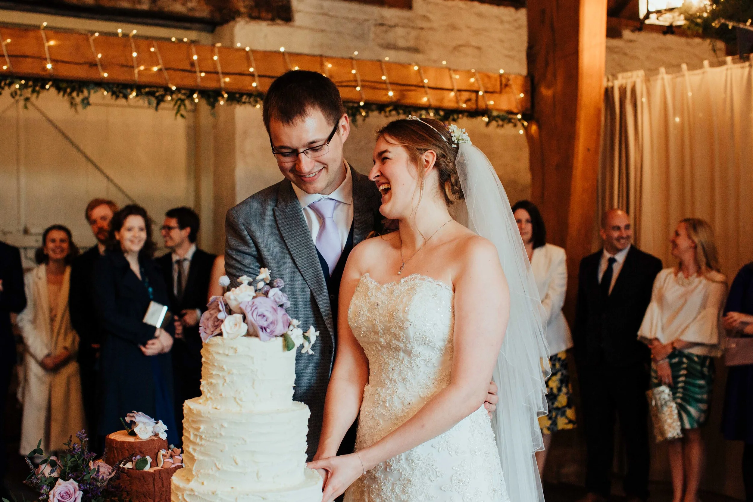 Airedale Barn at East Riddlesden Hall Wedding | Maddie Farris Photography