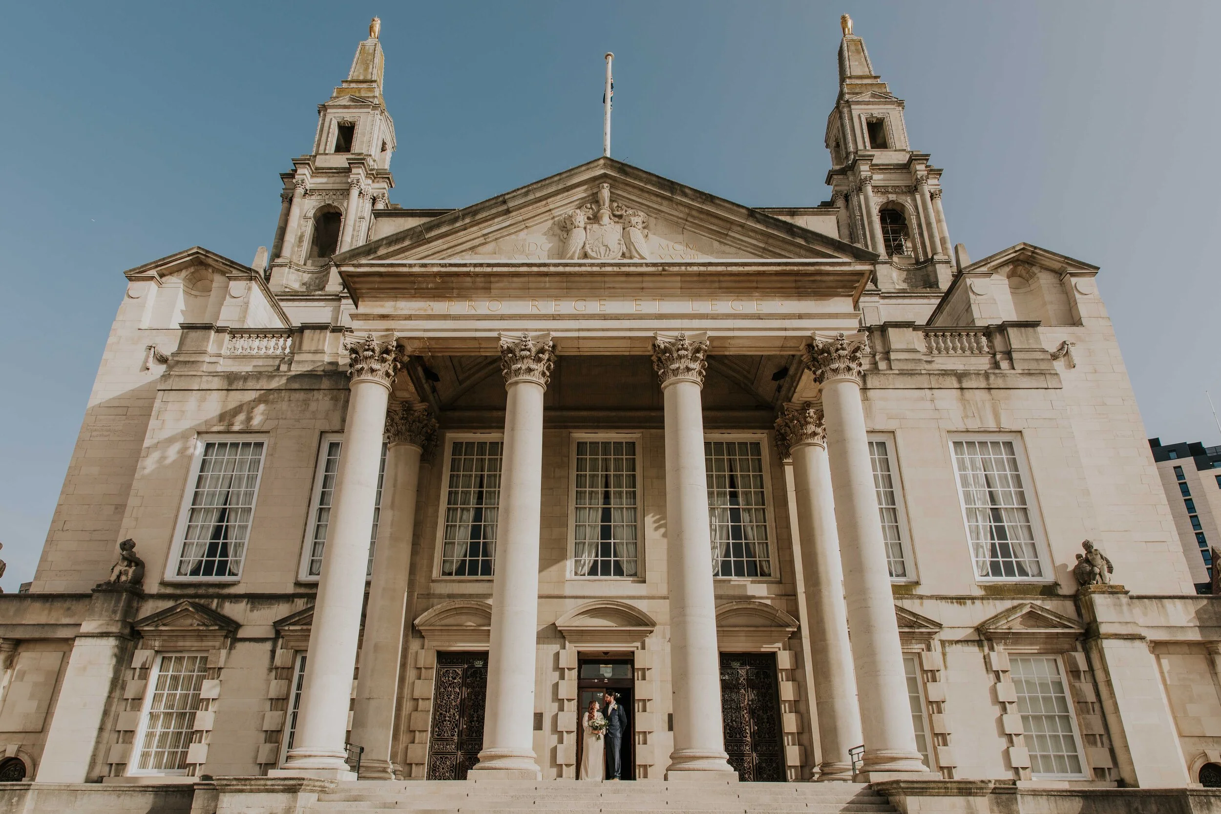 Leeds Civic Hall Wedding | Maddie Farris Photography