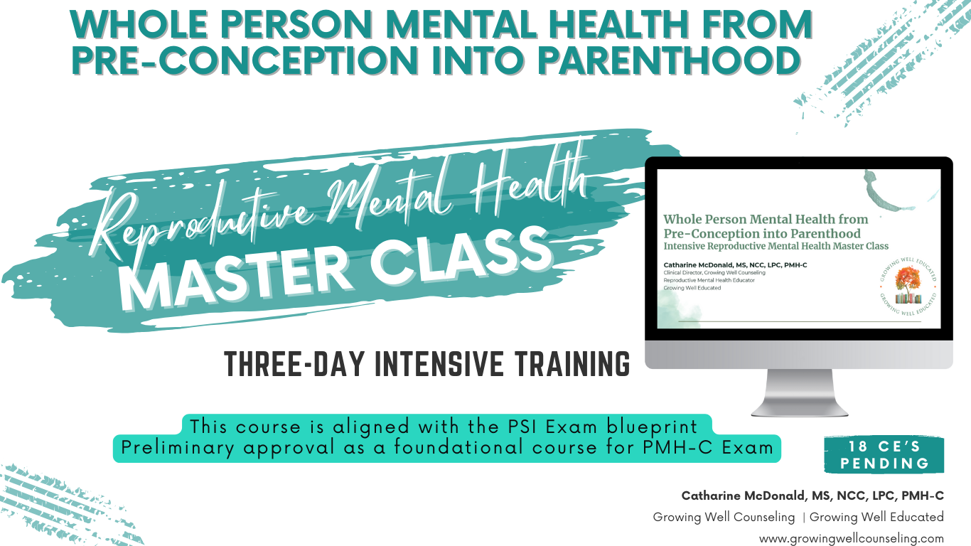MasterClass — Growing Well Counseling