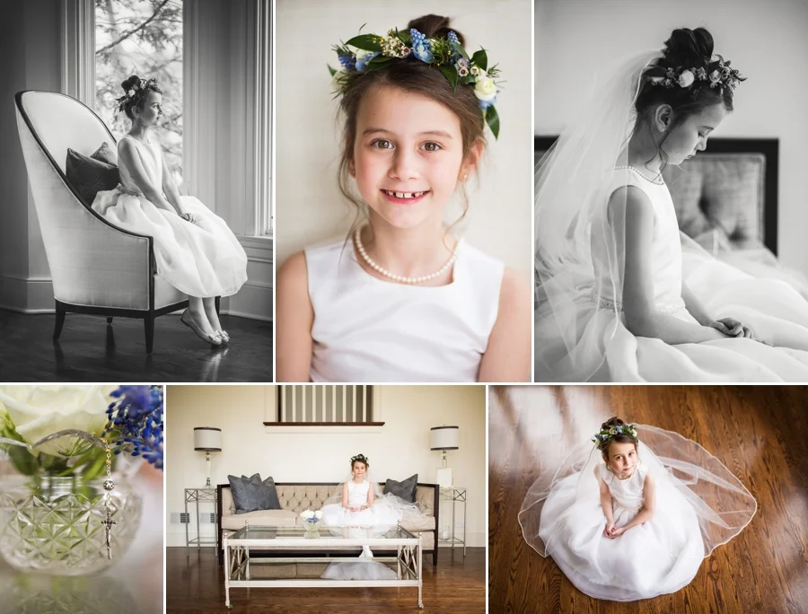 First Communion Portraits | Nicola Levine Photography