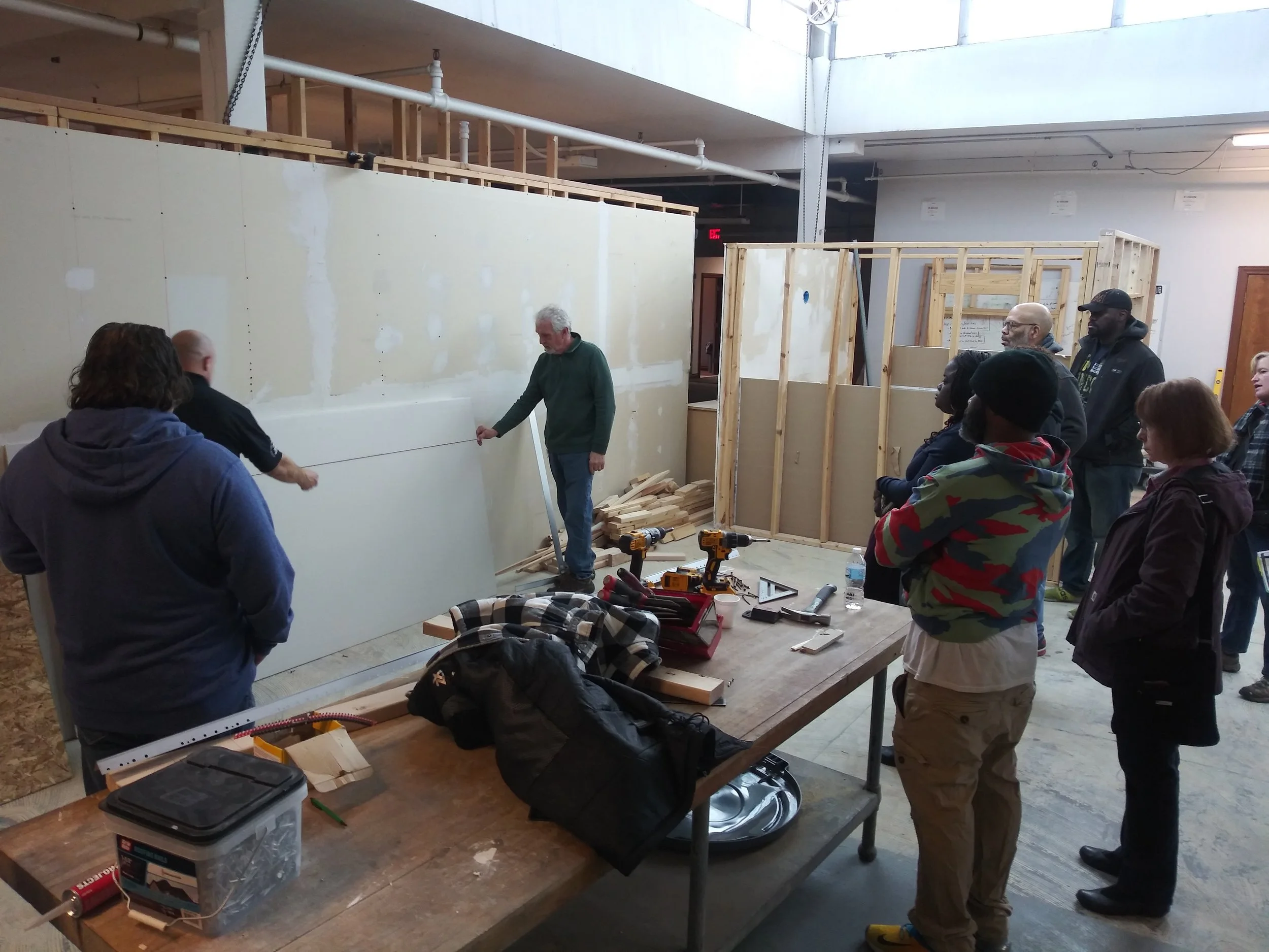 Drywall Finishing Training Program — Detroit Training Center