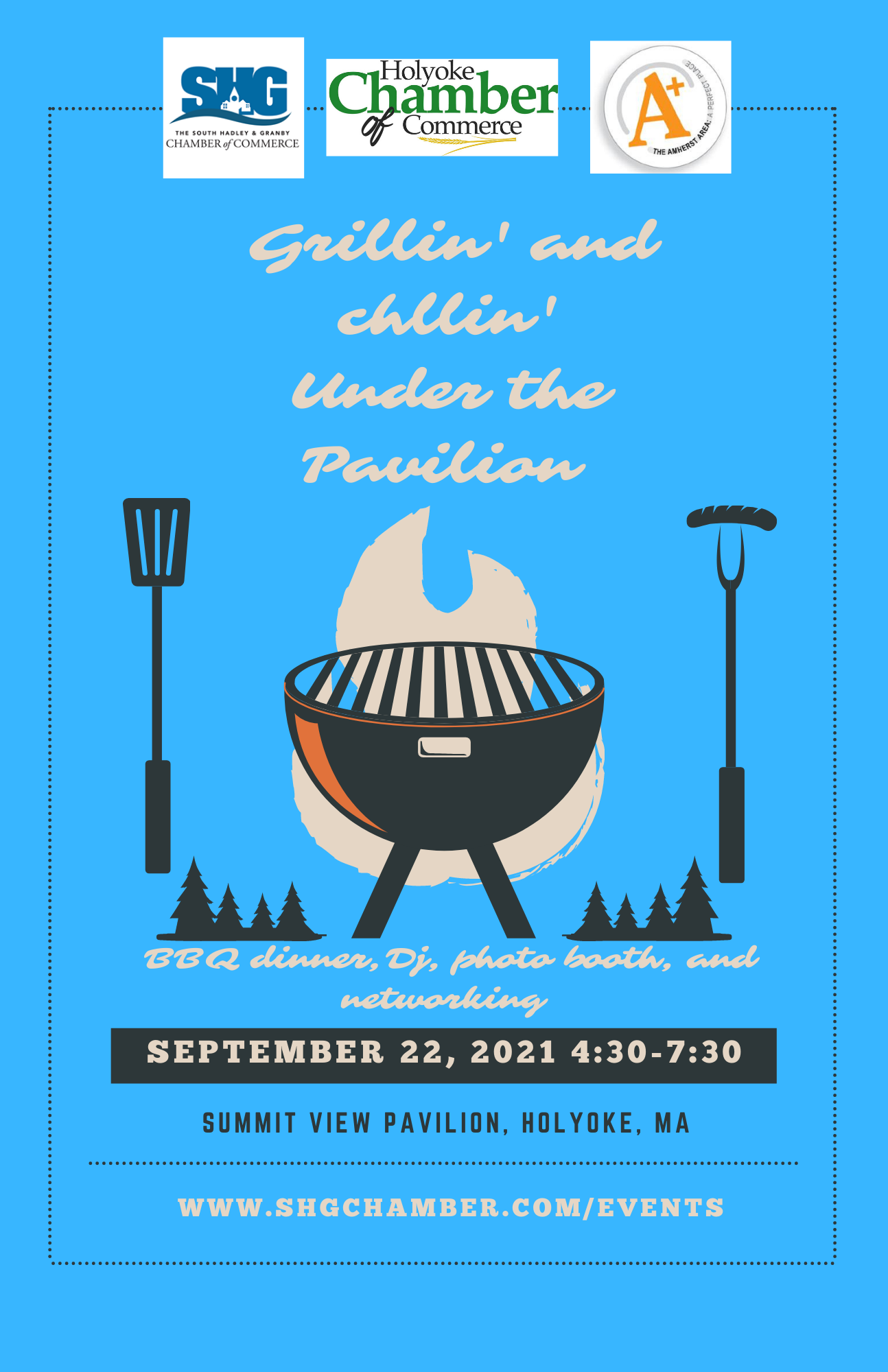 Grillin' and Chillin' Under the Pavilion! — South Hadley & Granby ...