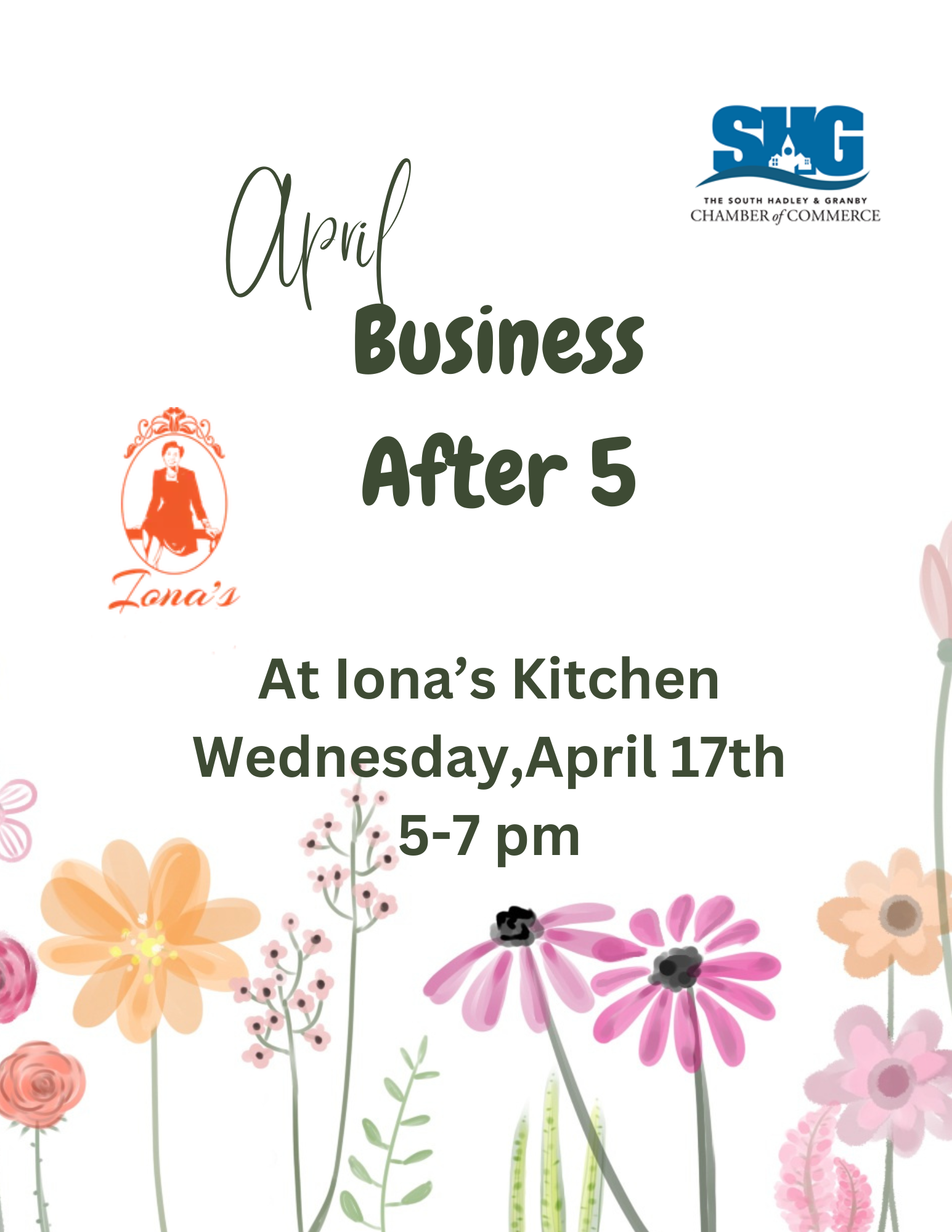 April 2023 Business After 5 — South Hadley & Granby Chamber of Commerce