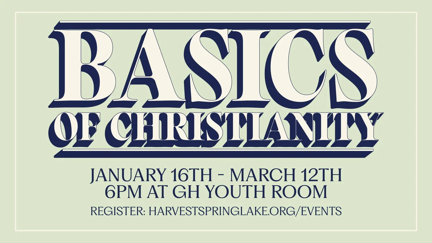 Discipleship Class | The Basics of Christianity: What are the majors of ...