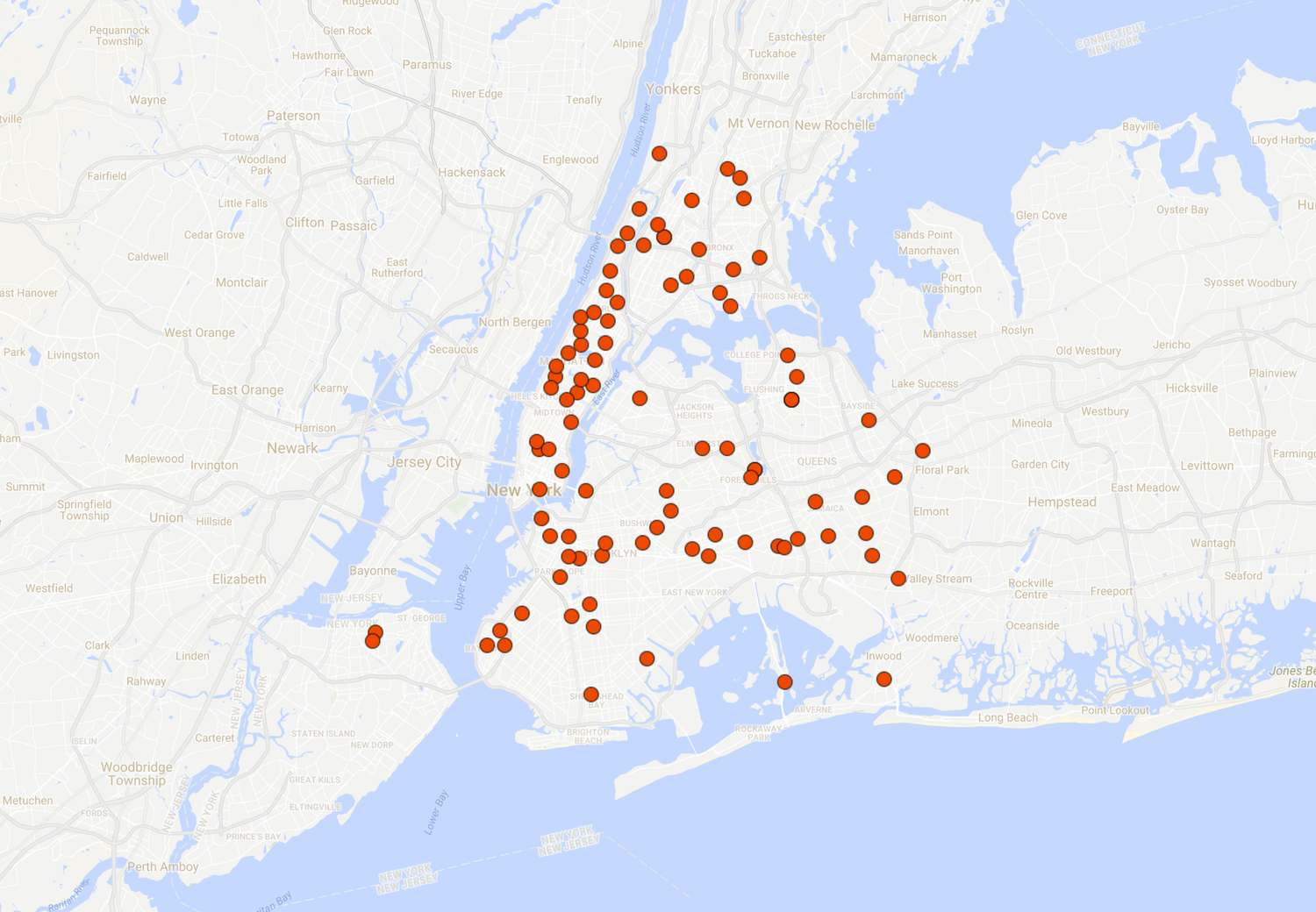 Congregations — Presbytery of New York City