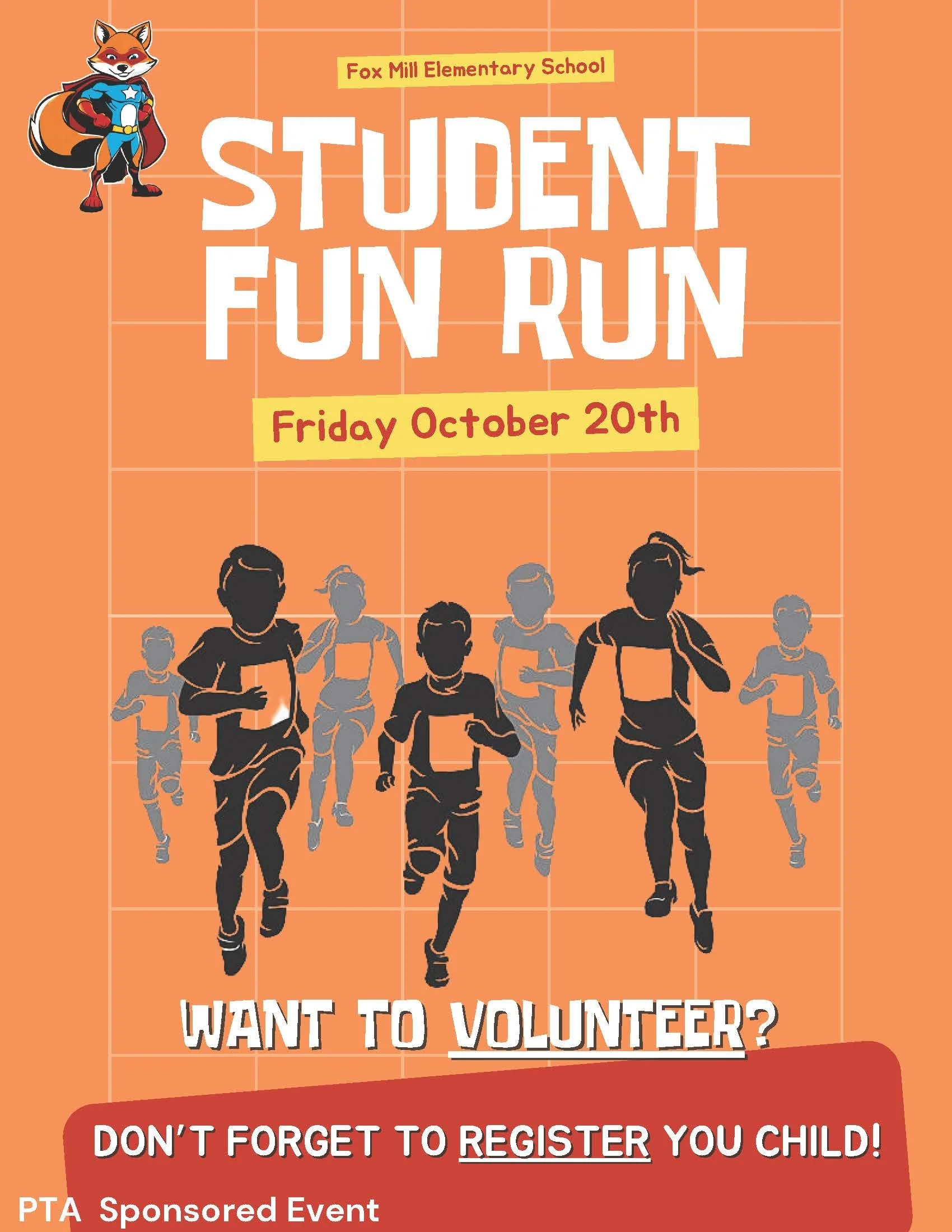 The Fun Run is only 10 days away so Don't Delay, Register Today! — Fox ...