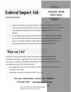 REMINDER | Please Return the Federal Aid Impact Survey ASAP! — Fox Mill Pta