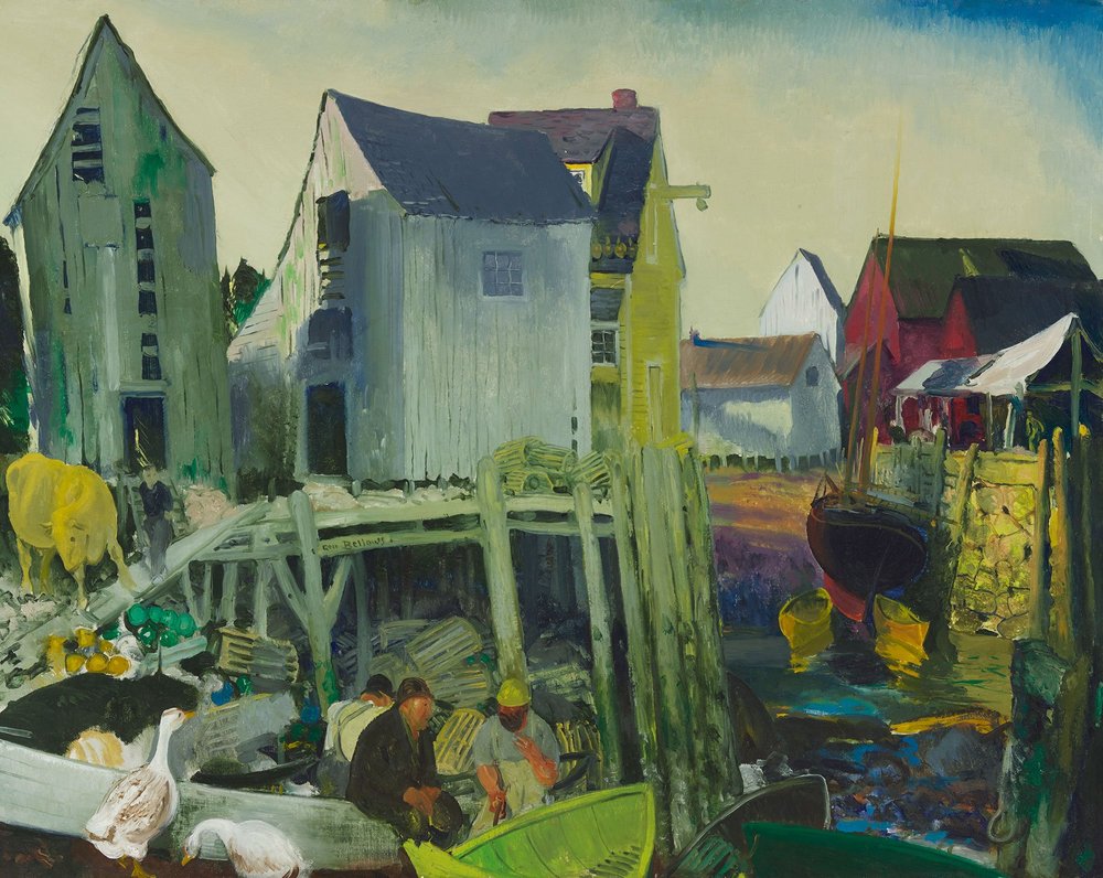 "Matinicus," George Wesley Bellows — Portland Museum of Art