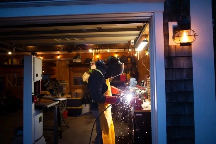 Portland Press Herald: Freeport teenager welding metal sculptures with ...