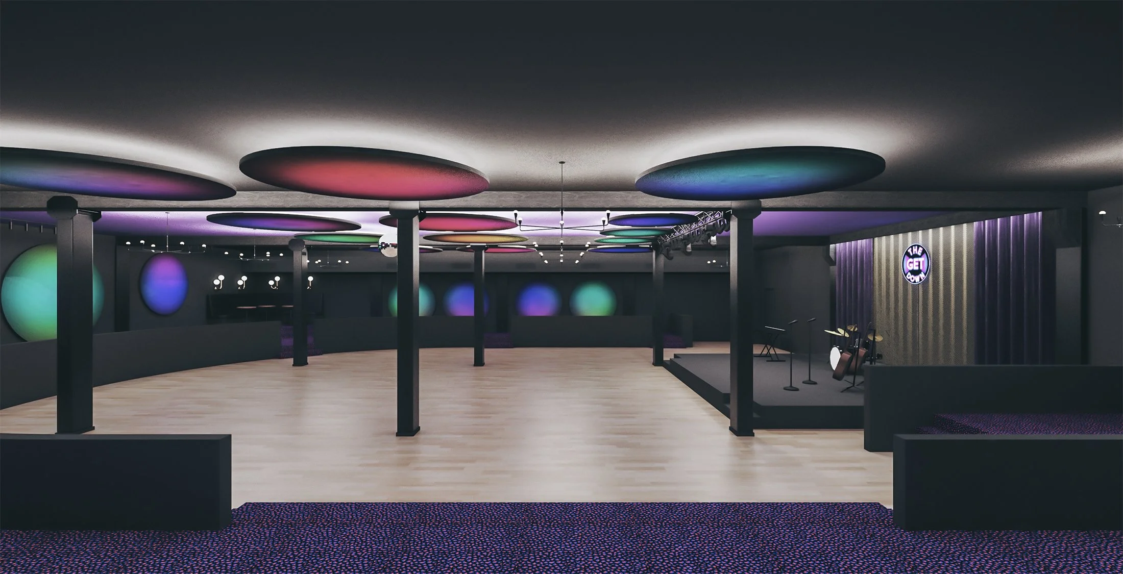 Music Venue Design Concept — STYLE GUIDE ID