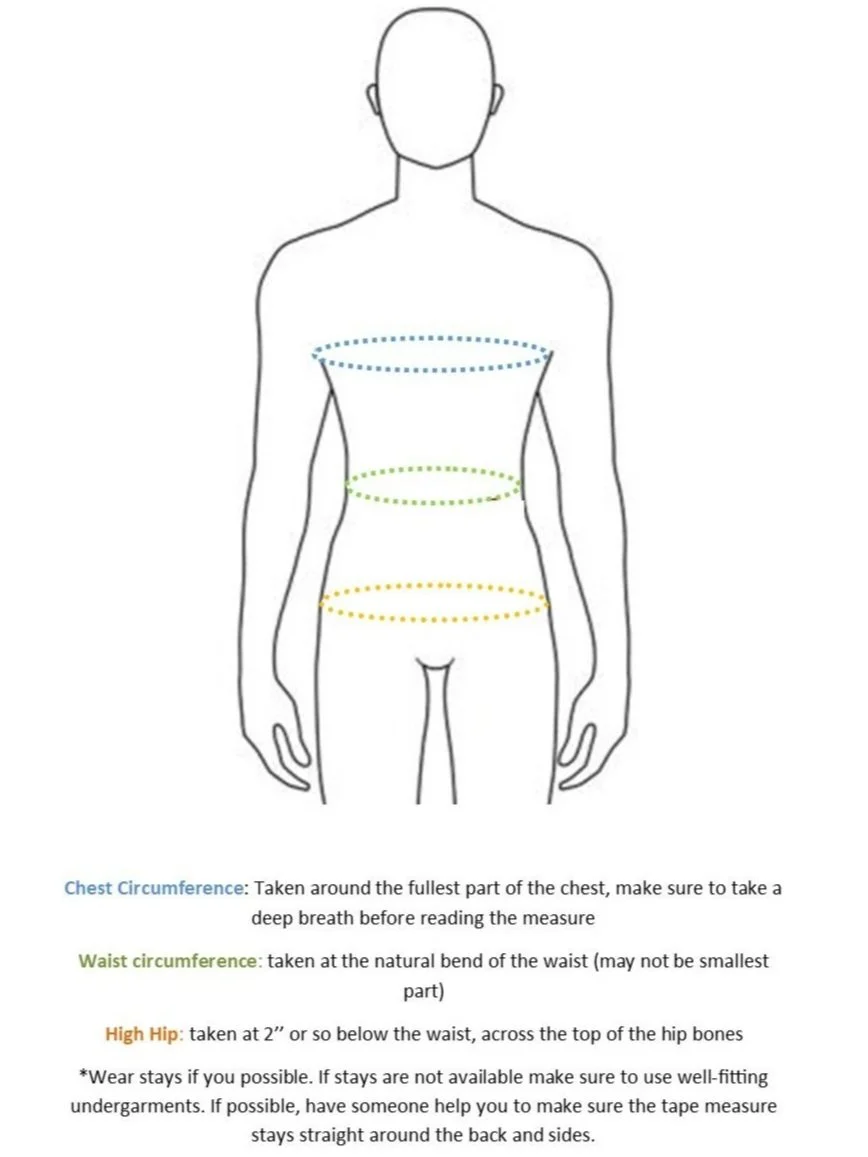 Size Chart — Sycamore Spring Clothier