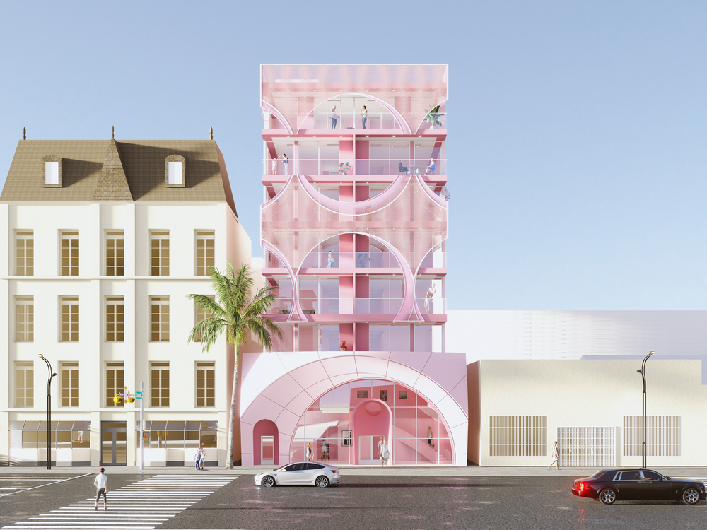 Pink POST — Stephen Phillips Architects