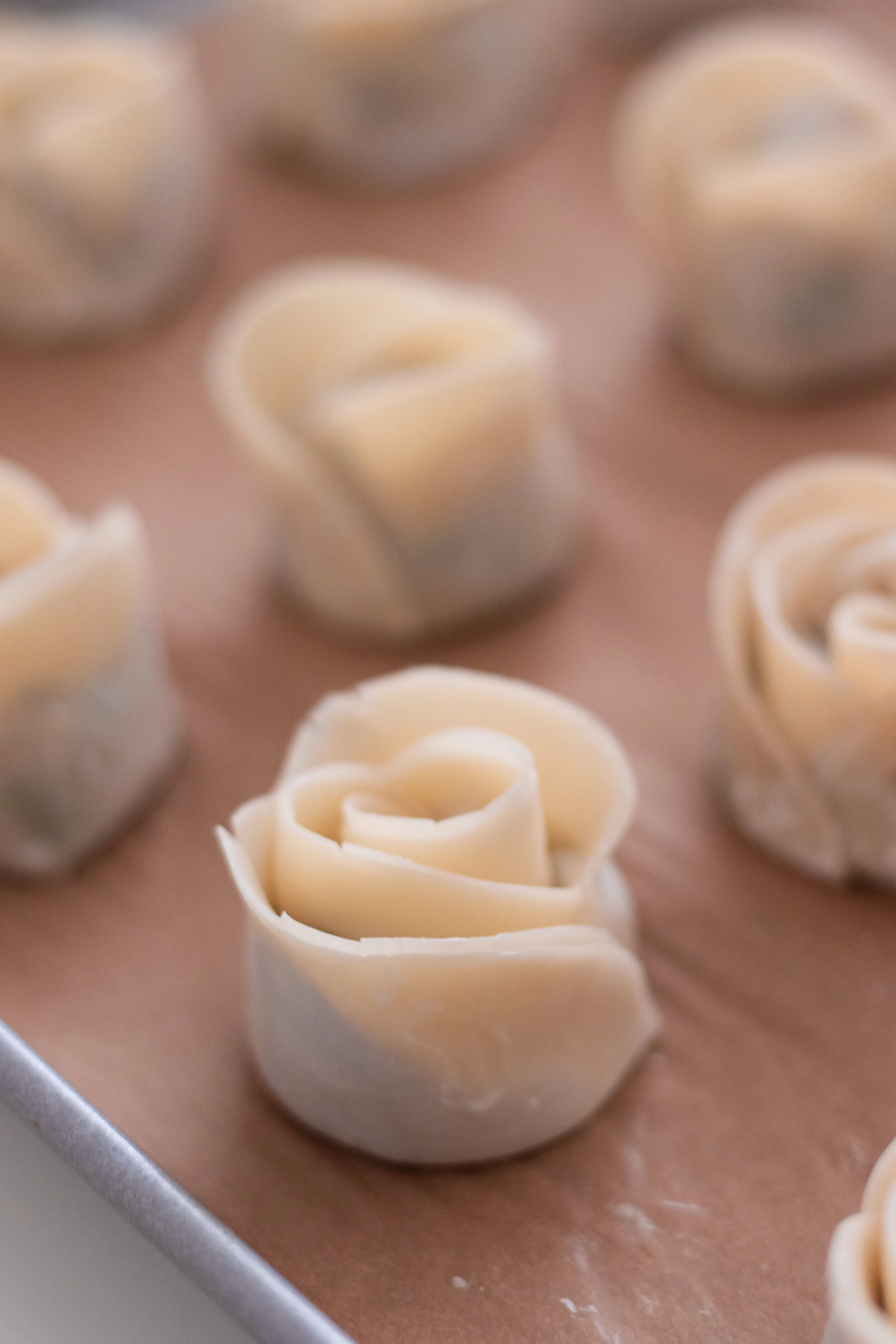 Valentine's Day Dim Sum - Rose dumplings — Cinder Block