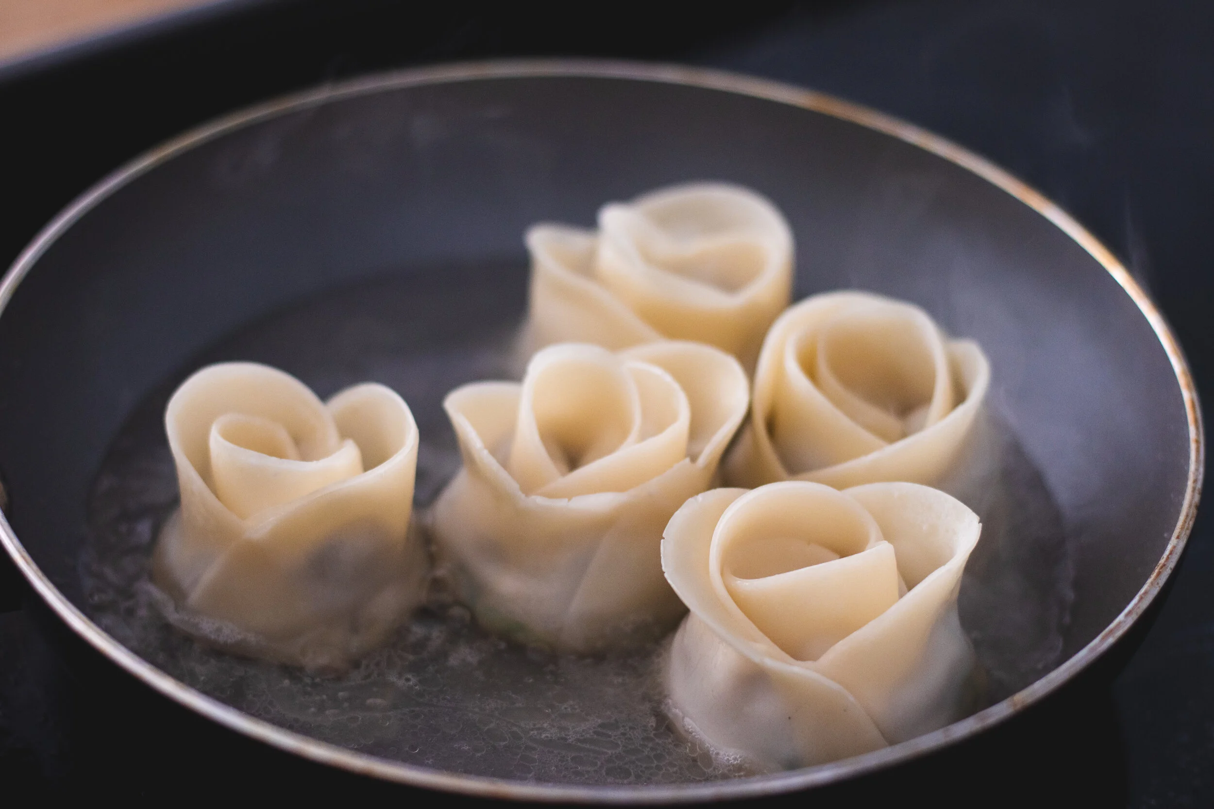 Valentine's Day Dim Sum - Rose dumplings — Cinder Block