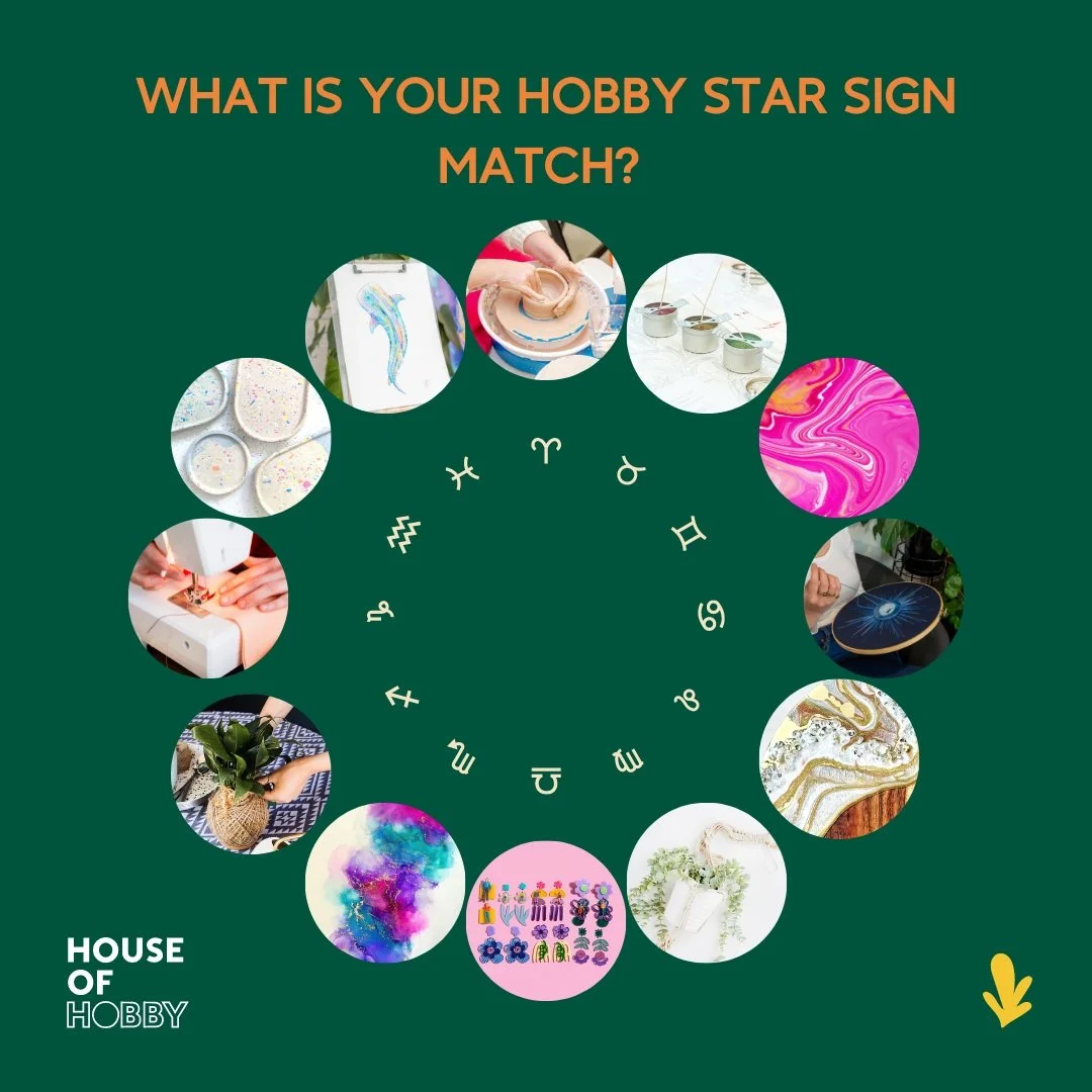 Hobbies & Astrology — House of Hobby - Perth Creative Workshops