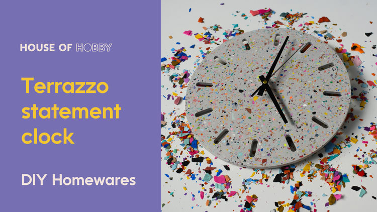 Terrazzo Homewares - Statement Clocks — House of Hobby - Perth Creative ...