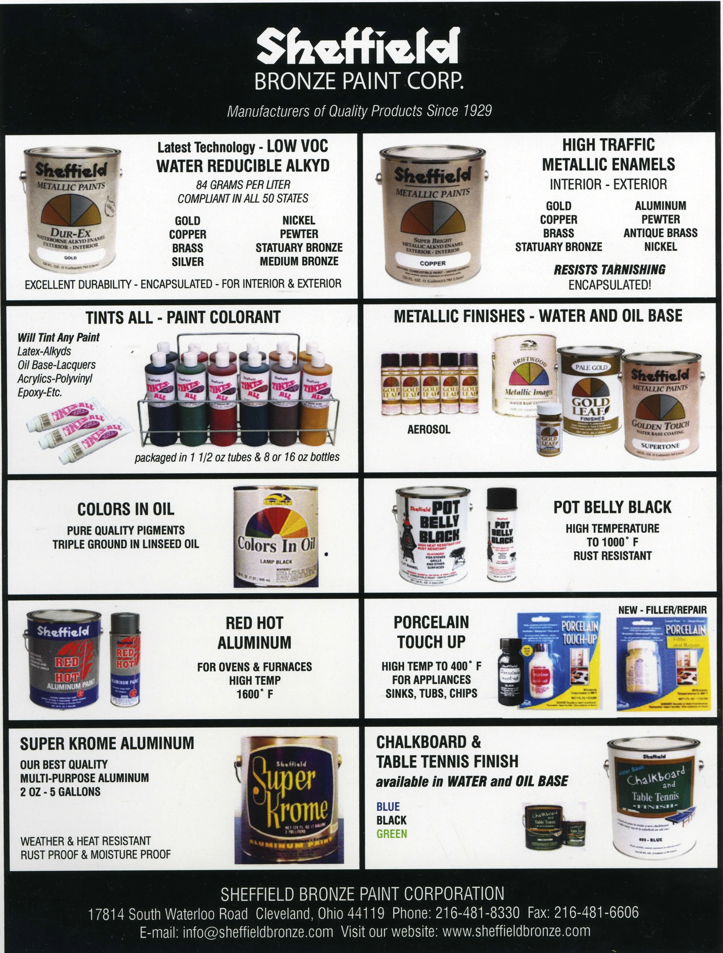 Sheffield Bronze Paint Corporation