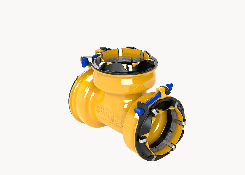 Alpha Tee Restrained Fitting — ROMAC INDUSTRIES