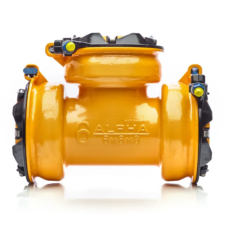 Alpha Tee Restrained Fitting — ROMAC INDUSTRIES