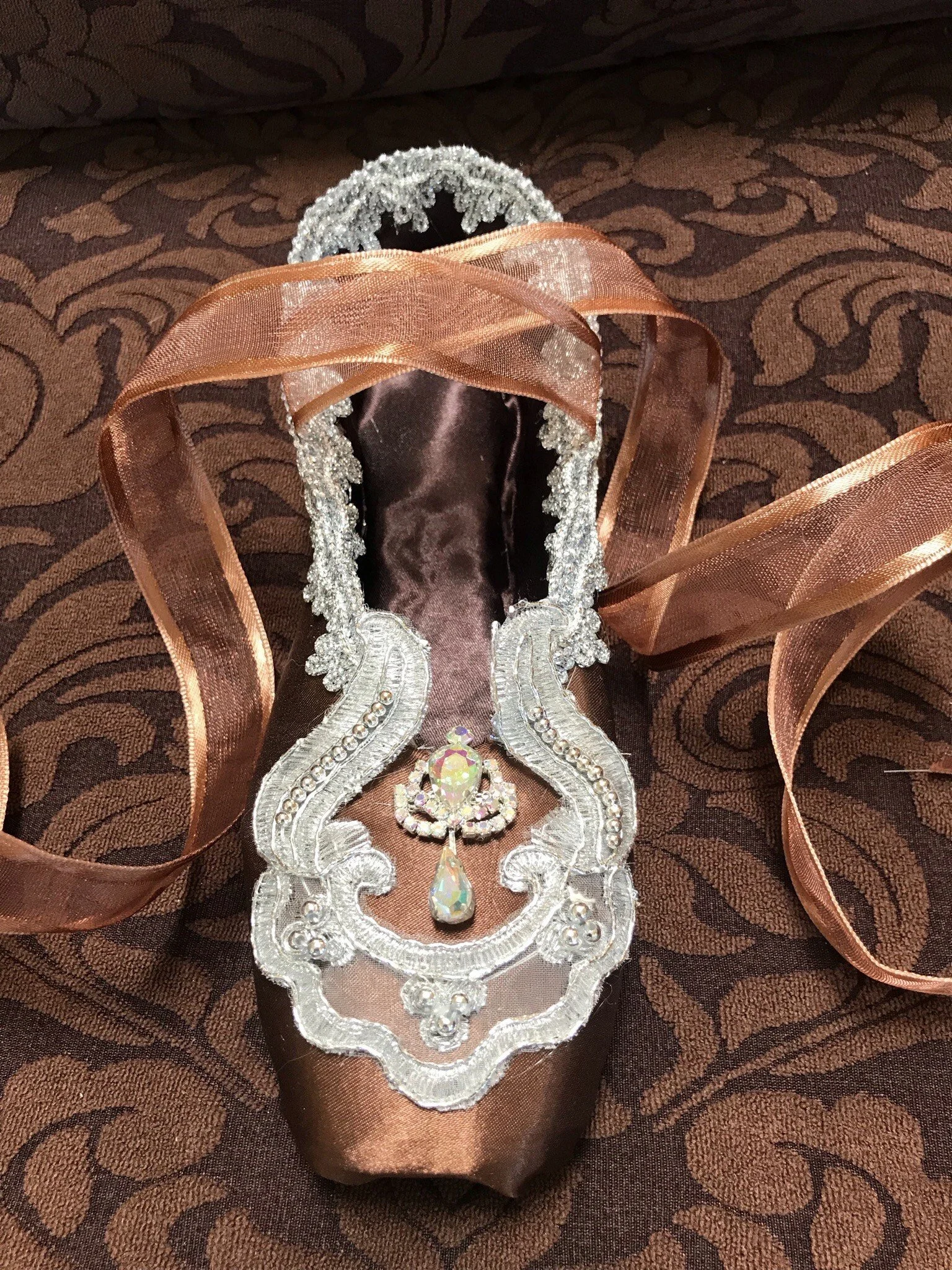 Embellished Pointe Shoes