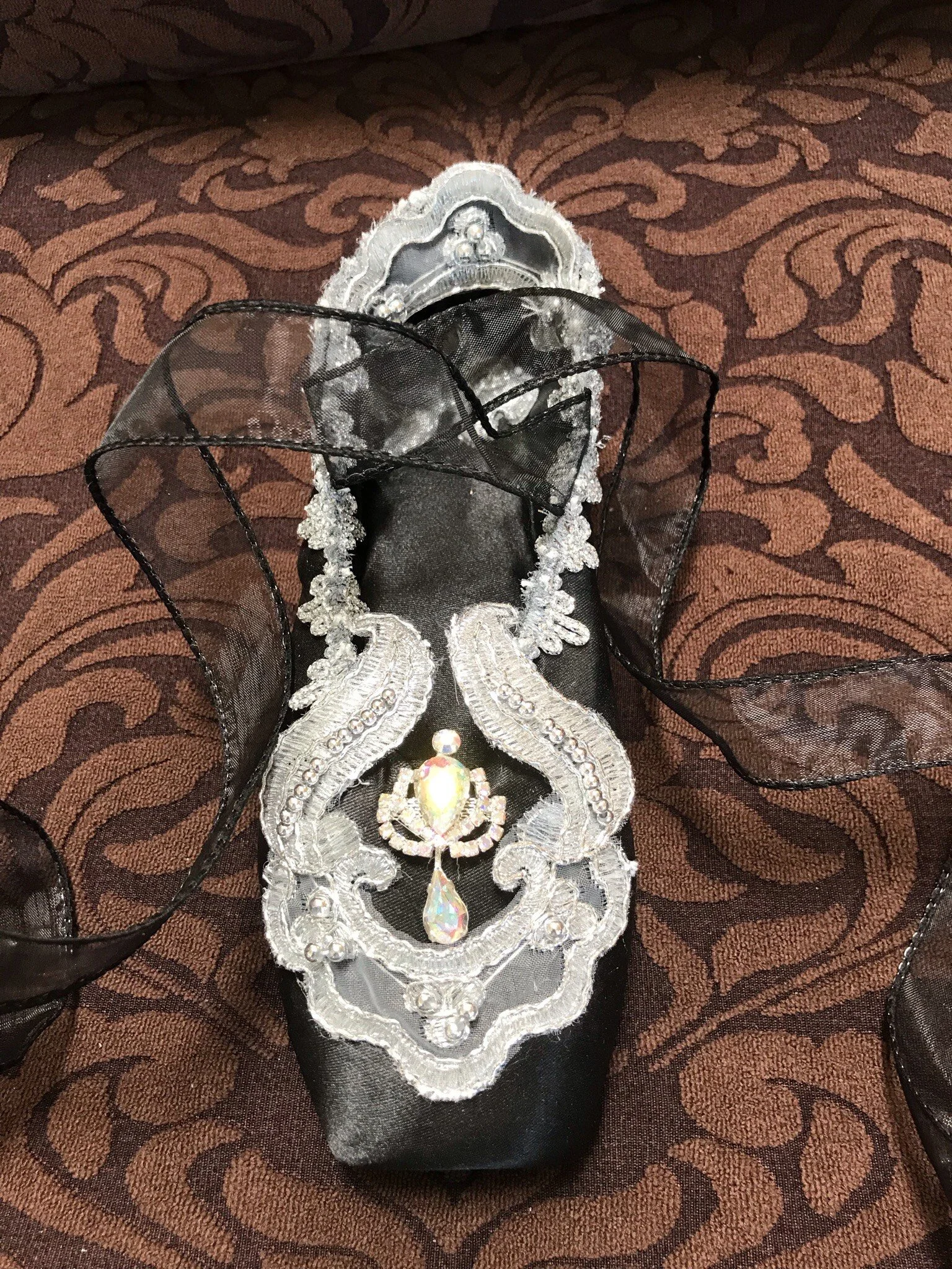 Embellished Pointe Shoes