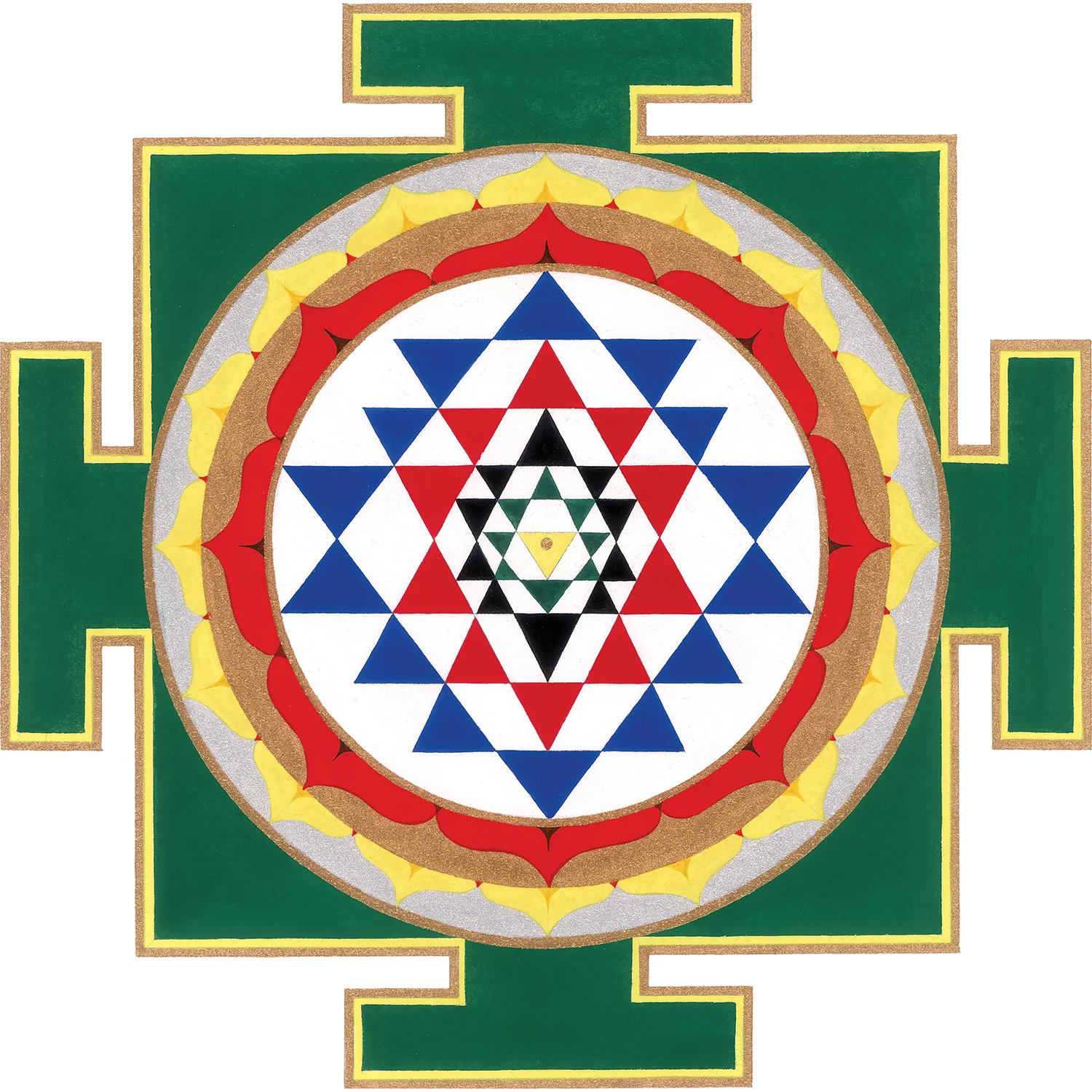 Sri Yantra Perception Yantra Print Sarah Tomlinson Sri Yantra Perception Yantra Print Sarah Tomlinson