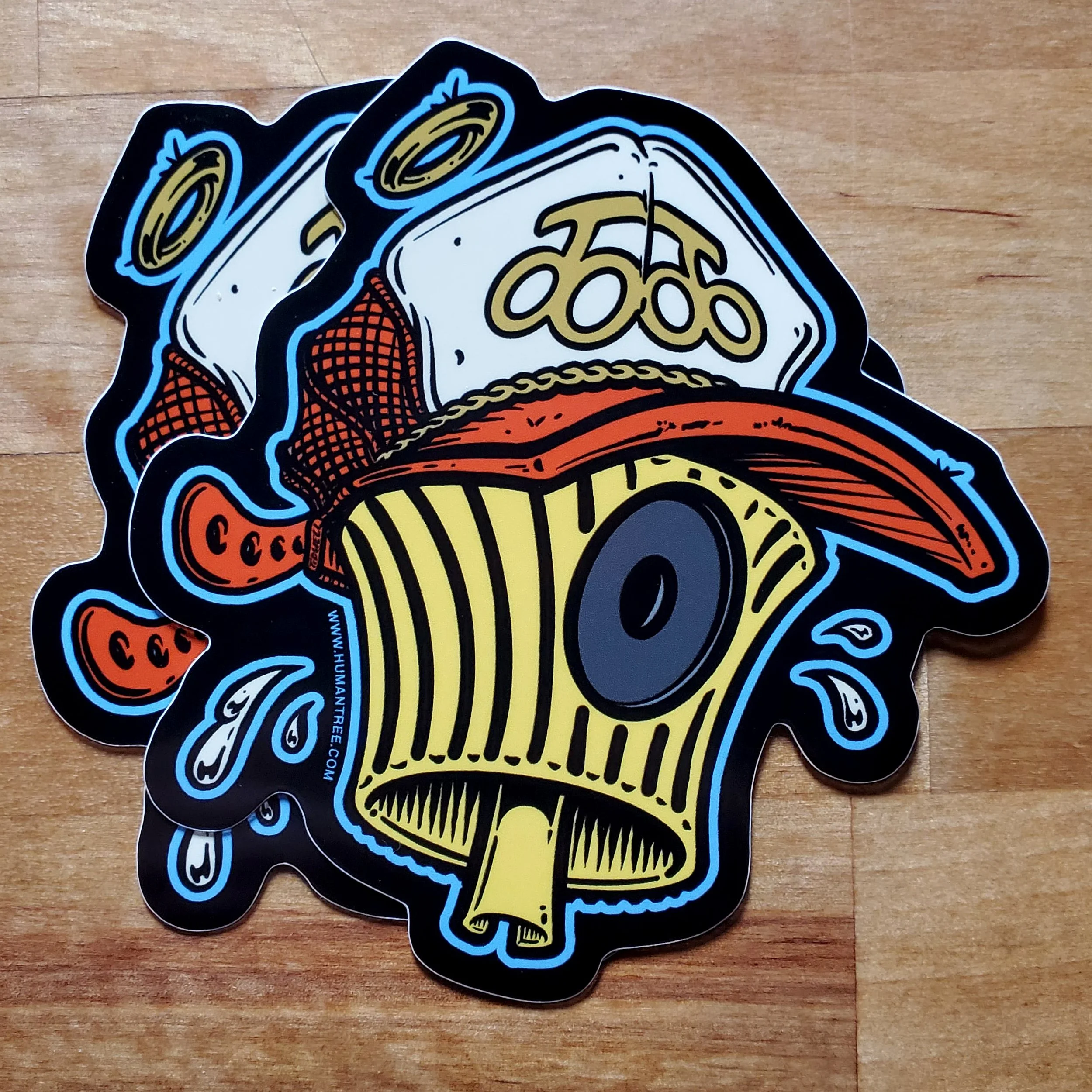 HAT CAP STICKERS — Humantree.com – The art of Jeral Tidwell