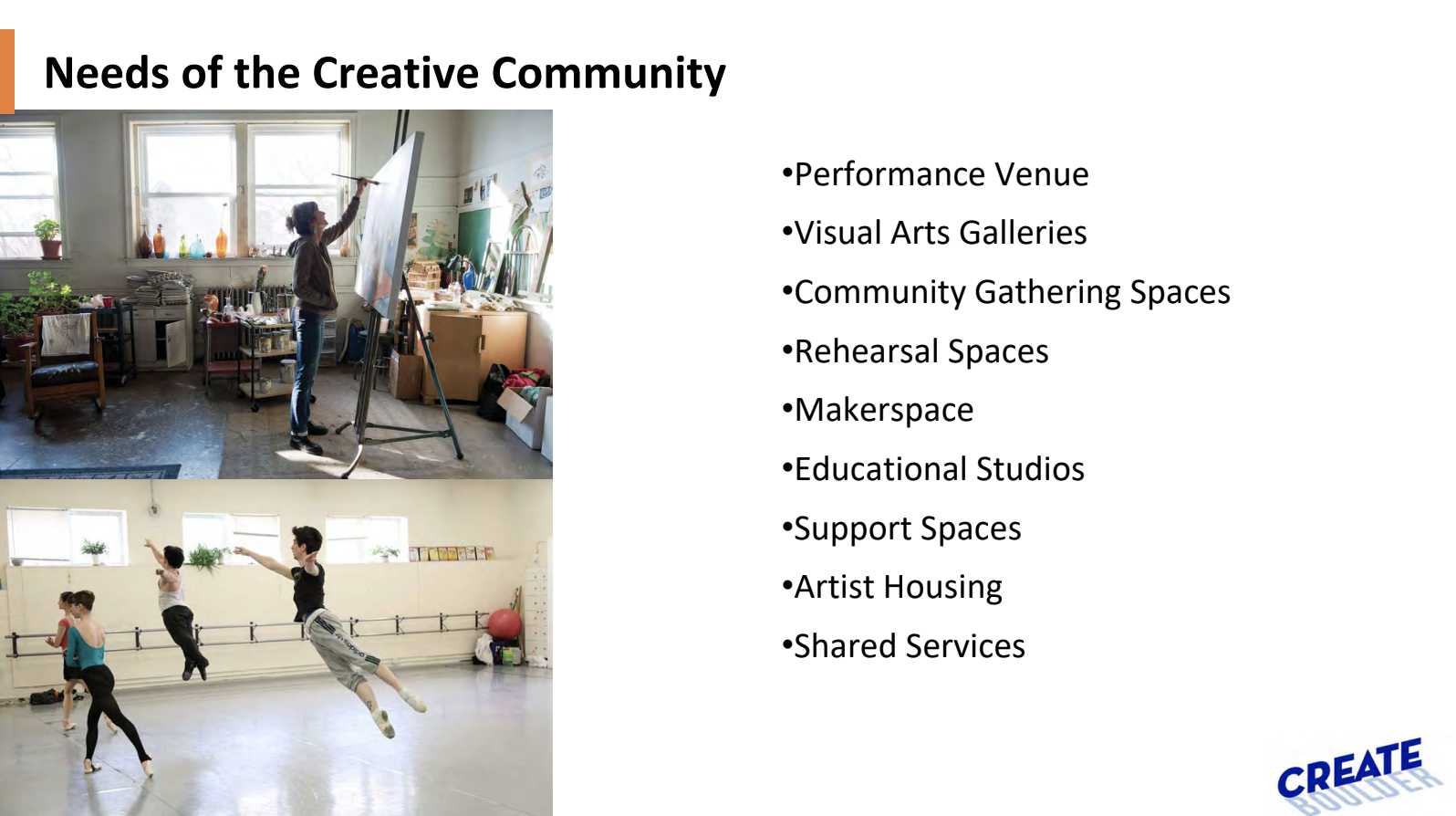 Boulder Arts Complex Workshop — CREATE BOULDER