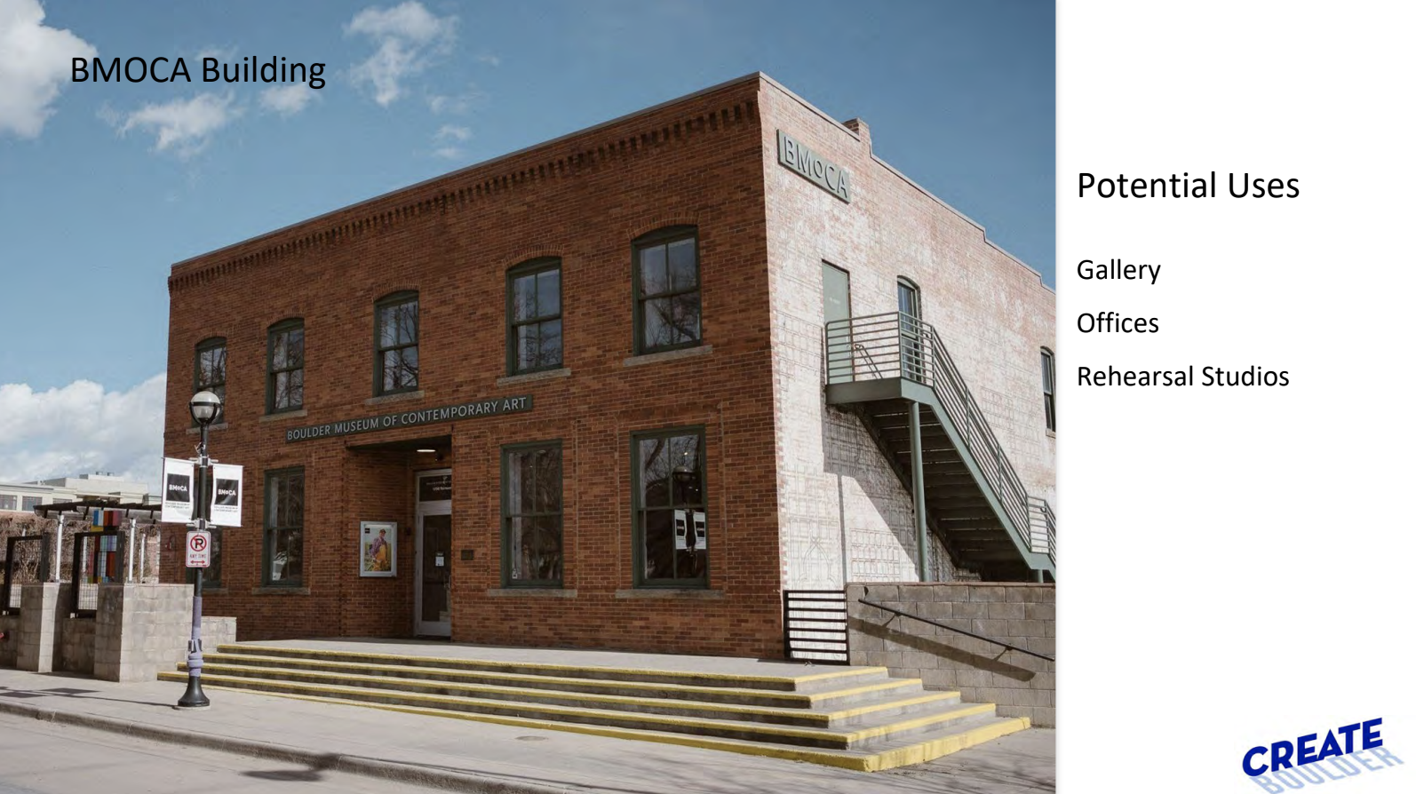 Boulder Arts Complex Workshop — CREATE BOULDER