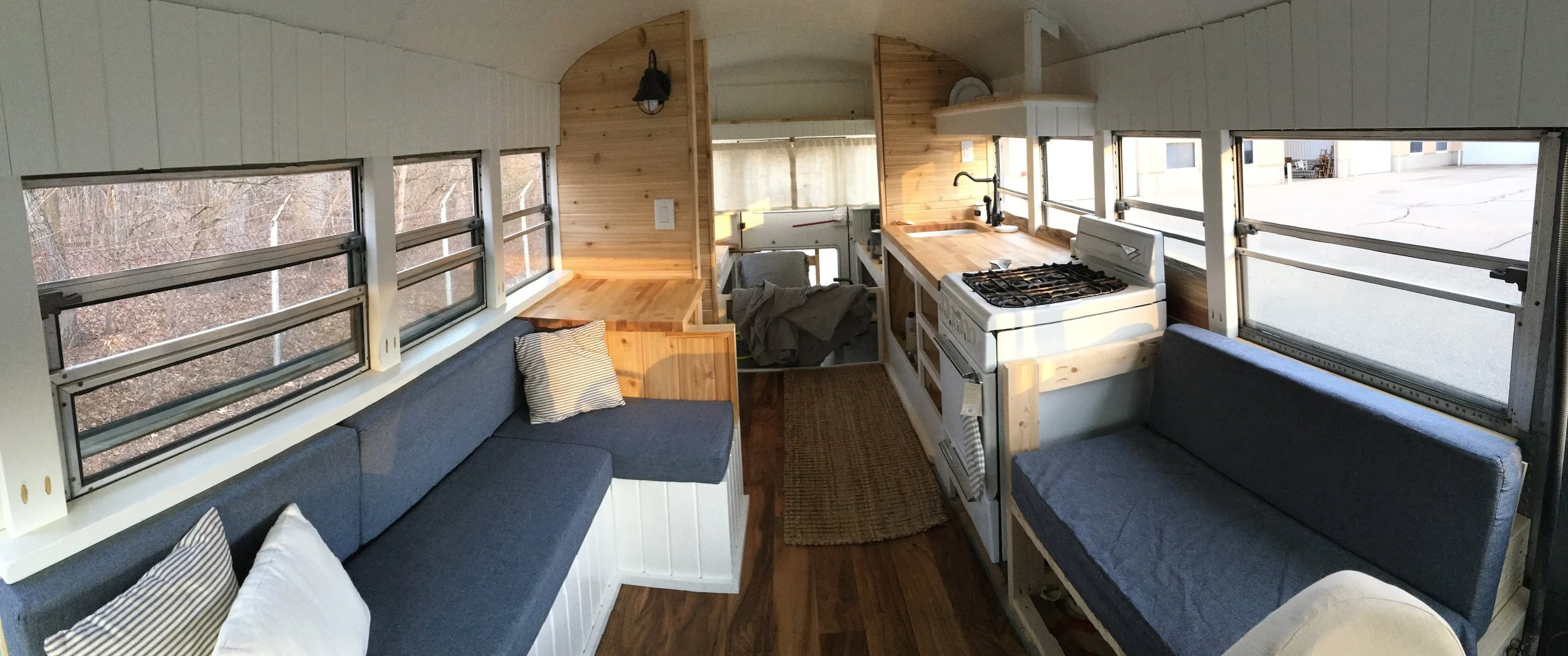 Custom School Bus Interior