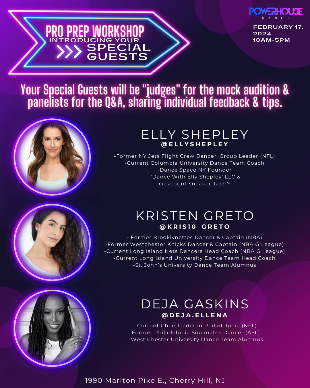 Pro Prep Workshop — Powerhouse Dance