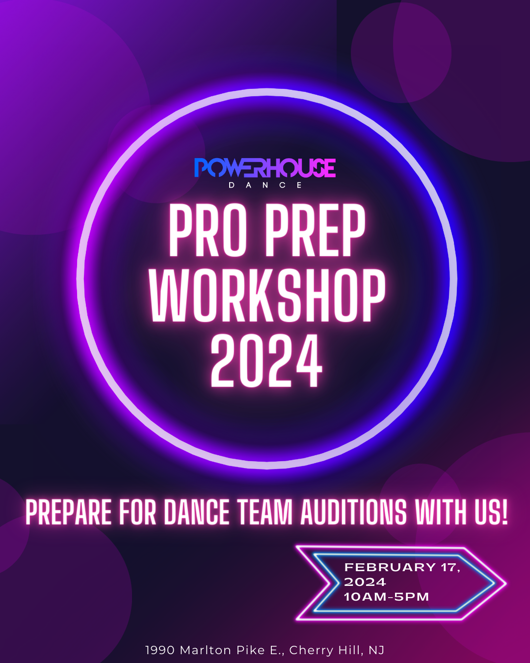 Pro Prep Workshop — Powerhouse Dance