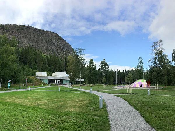 Get the route and map of the best hike at Skuleberget Mount in Docksta