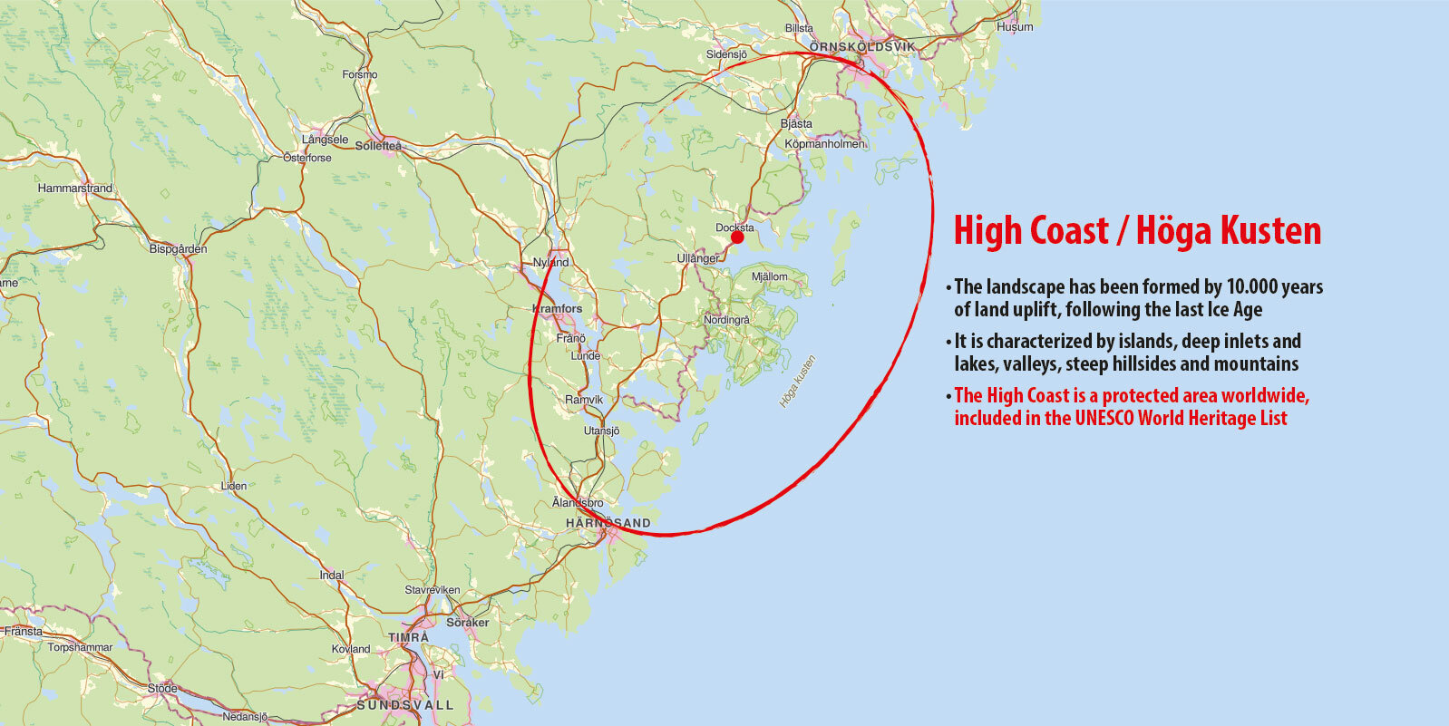 Cruising along spectacular shorelines, hiking closely to Nordic nature ...