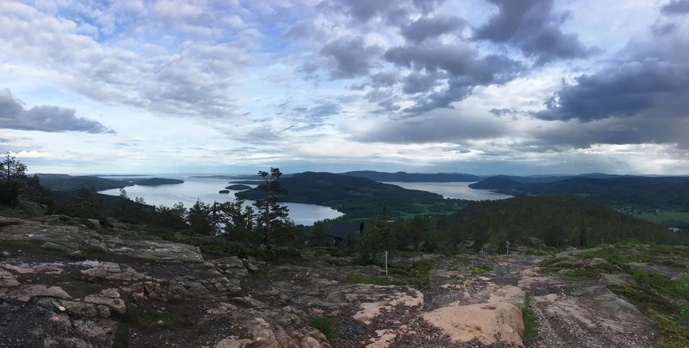 Superior panoramic views of the High Coast World Heritage archipelago