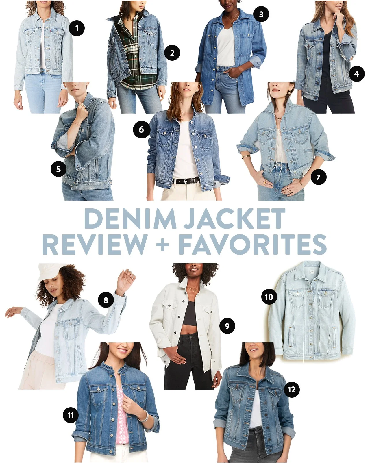 Denim Jacket Review + Favorites — Caralyn Mirand Koch