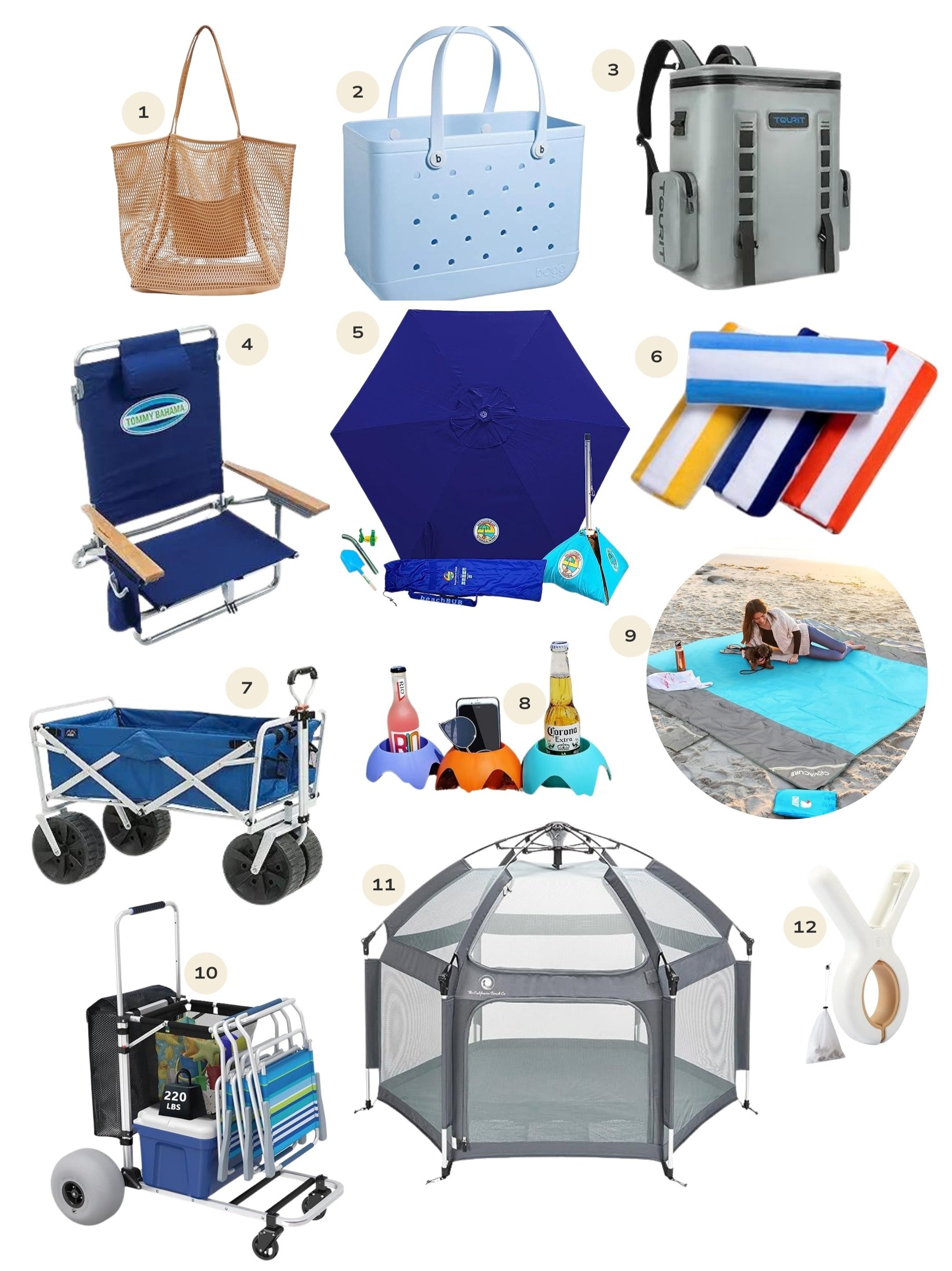 My Top Beach Essentials: Must-Haves for Your Next Beach Day — Caralyn ...