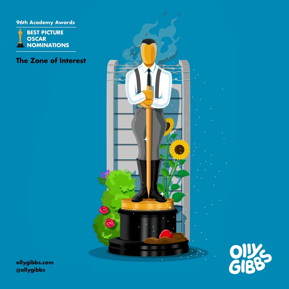 Oscar Illustrations 2024 — Olly Gibbs