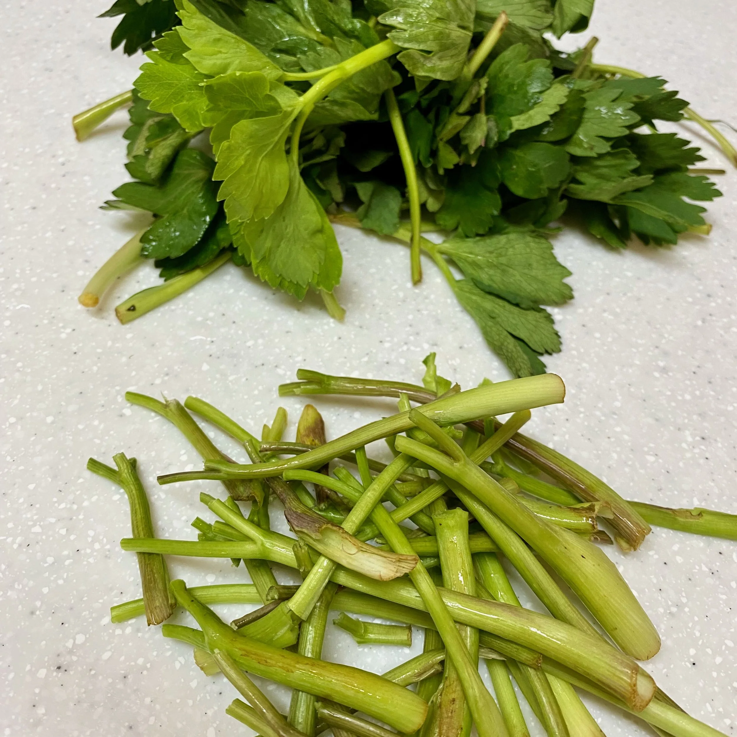 Julie’s Recipe: Korean 방풍나물 무침 Spring Greens Side Dish — Travel Is Zen