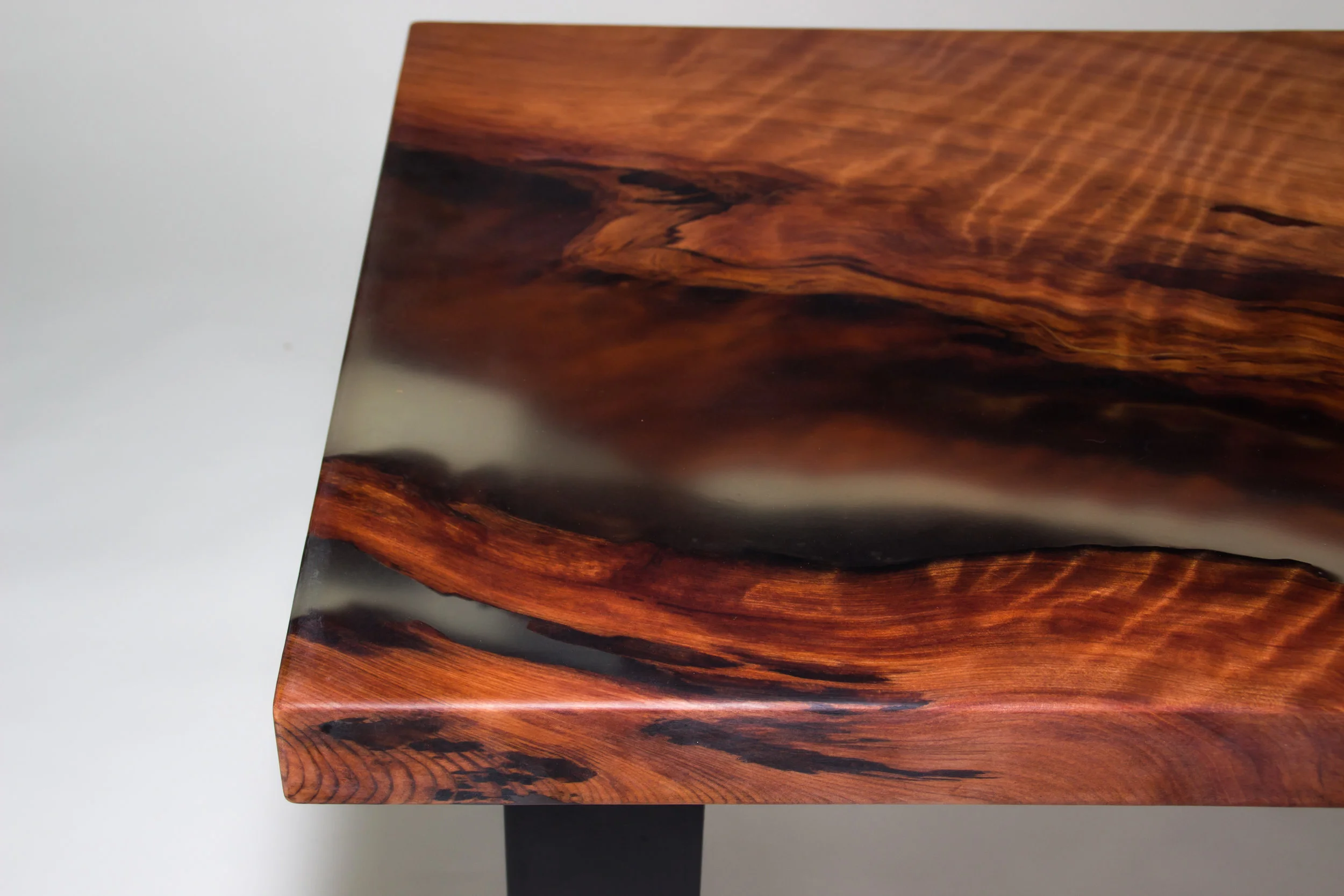 Zion Springs | Redwood Epoxy Coffee Table — Blacktail Studio