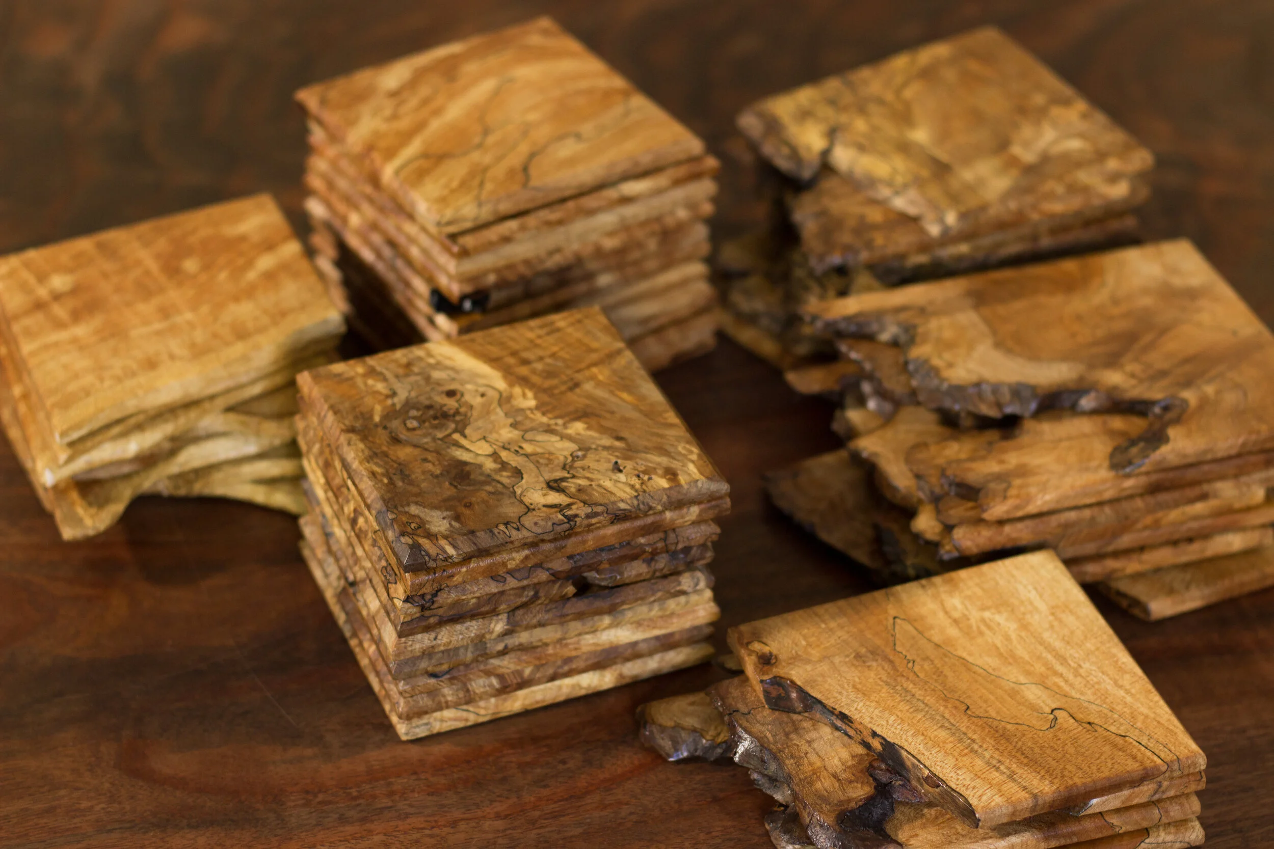 DIY Projects, Live Edge Coasters — Blacktail Studio