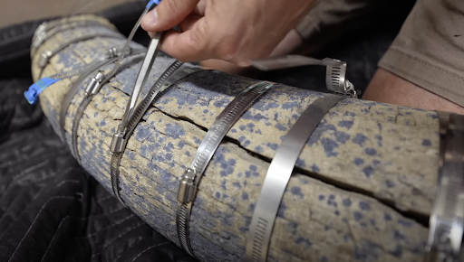 Restoring an Irreplaceable Prehistoric Mammoth Tusk — Blacktail Studio