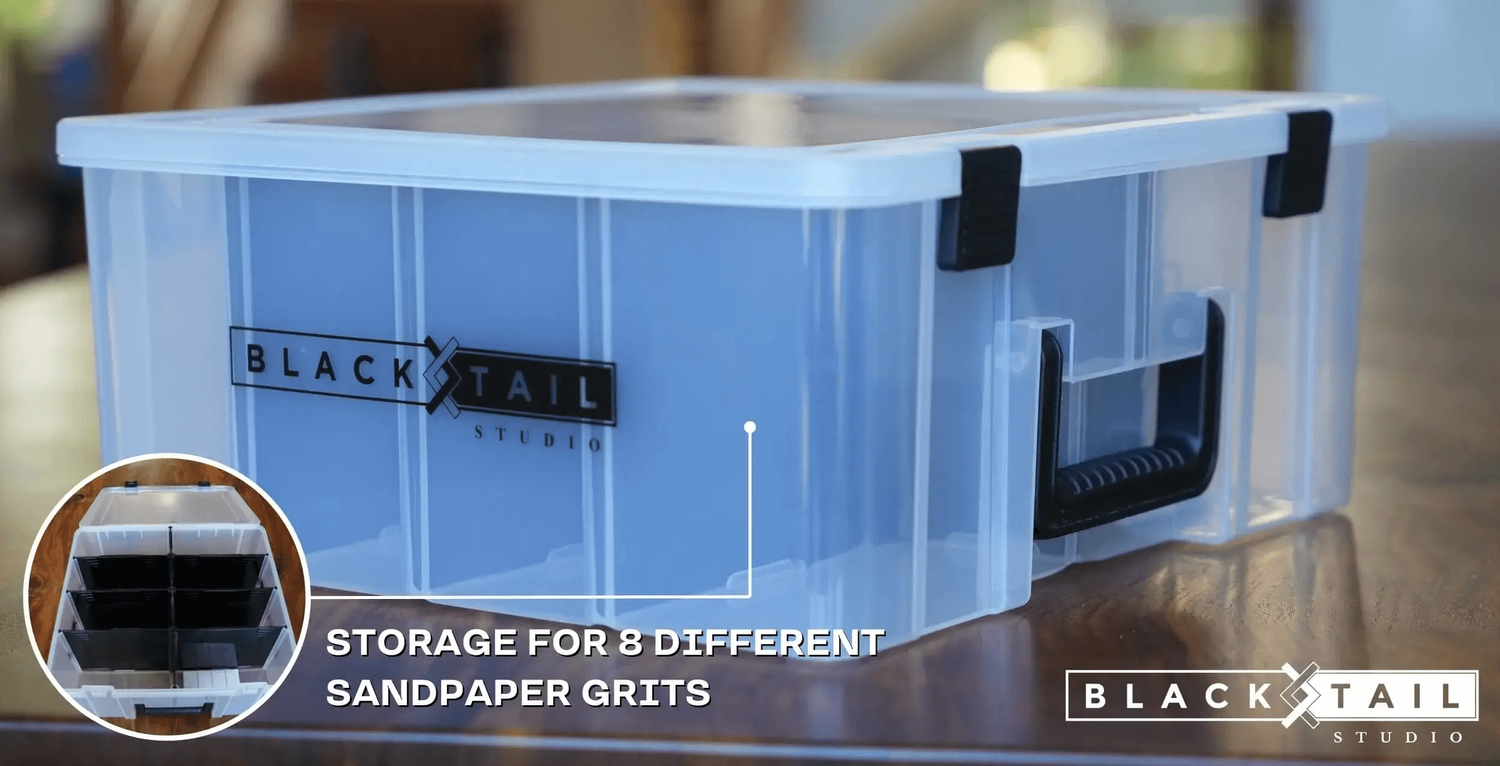 Sandpaper Storage Solution — Blacktail Studio
