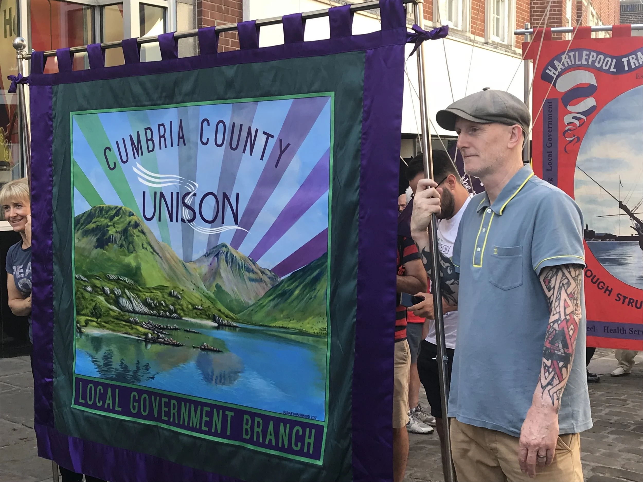 Trade Union Banners — Durham Bannermakers