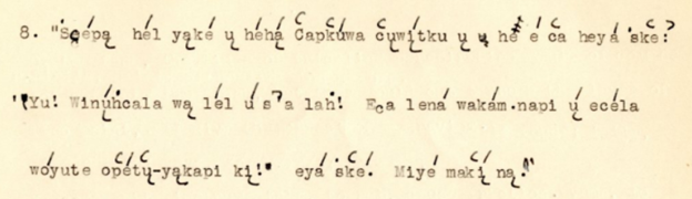 Lakota Orthography Reclamation — Lakota Language Reclamation Project