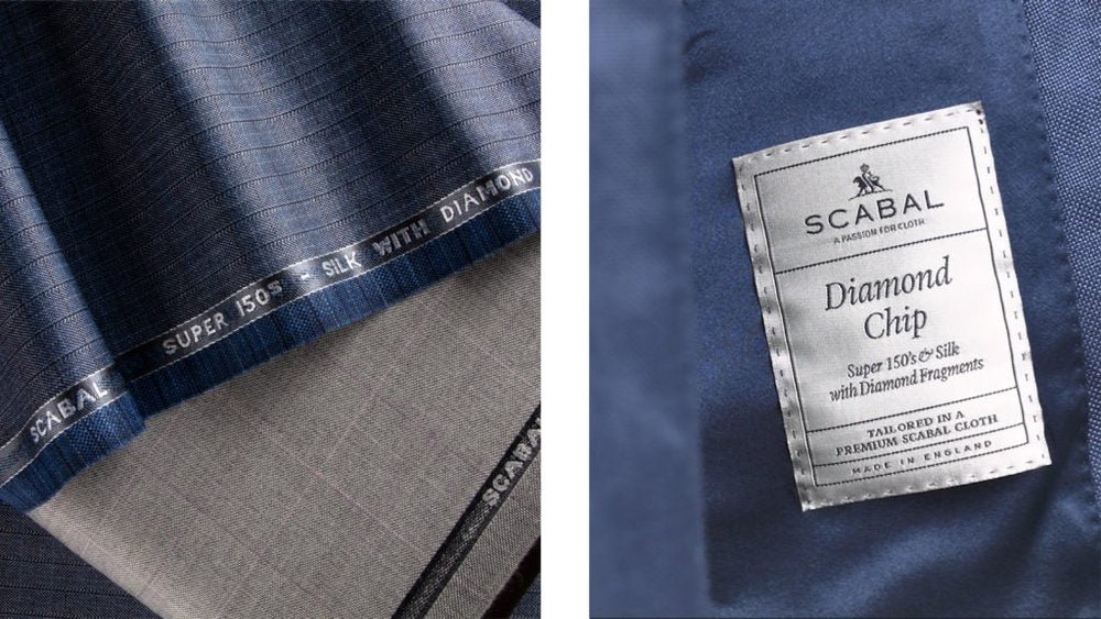 Made Suits® Sartorial Tailor — Scabal Diamond Chip Suit